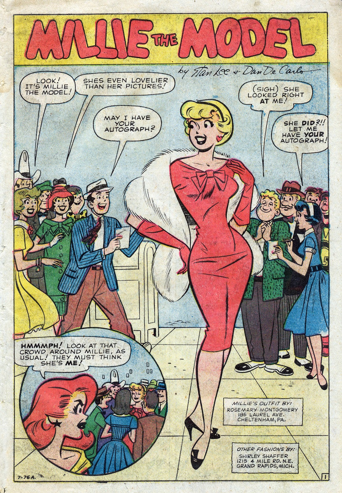 Read online Millie the Model comic - Issue #88