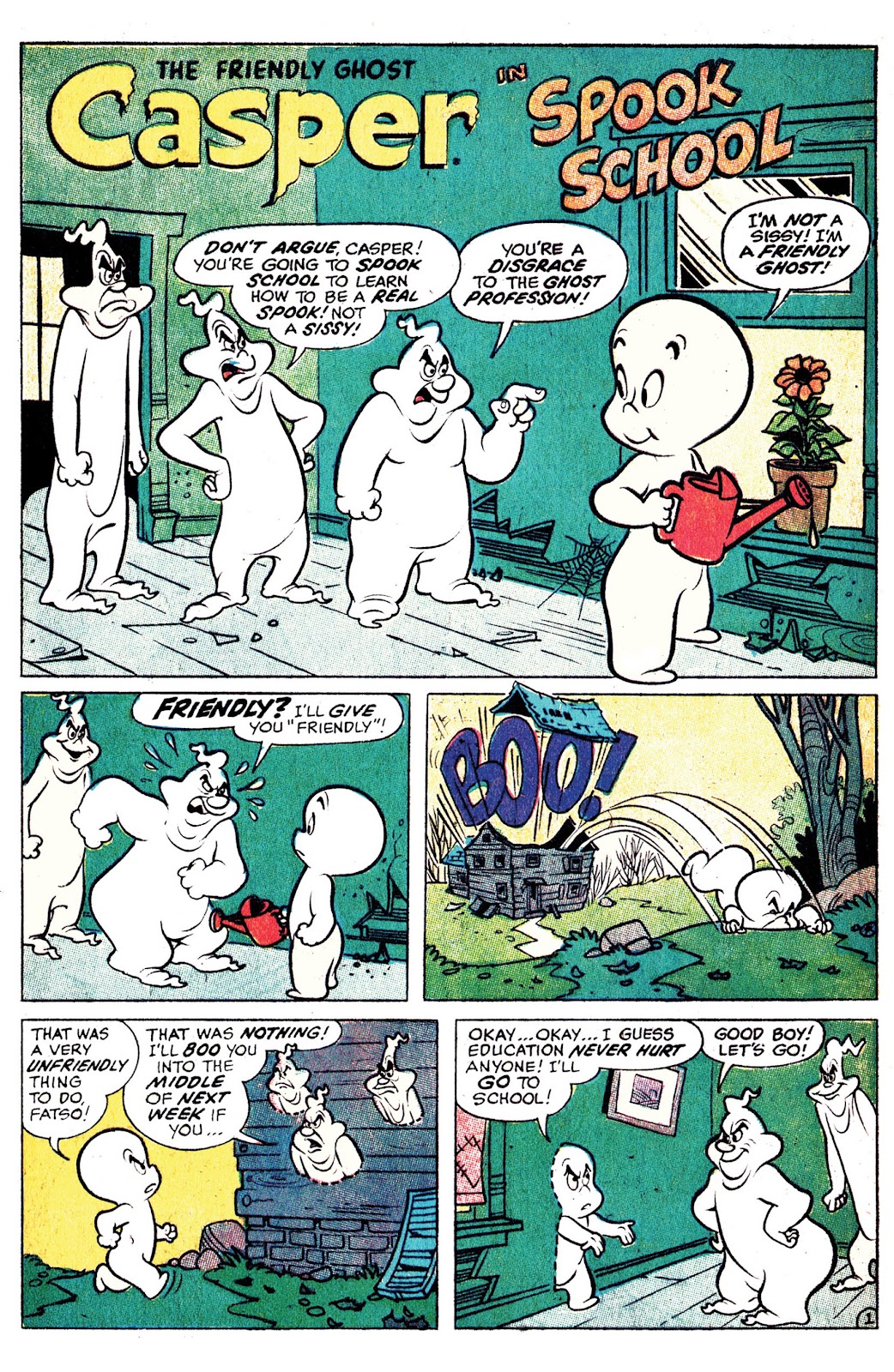 Read online Casper's Haunted Halloween comic - Issue # Full