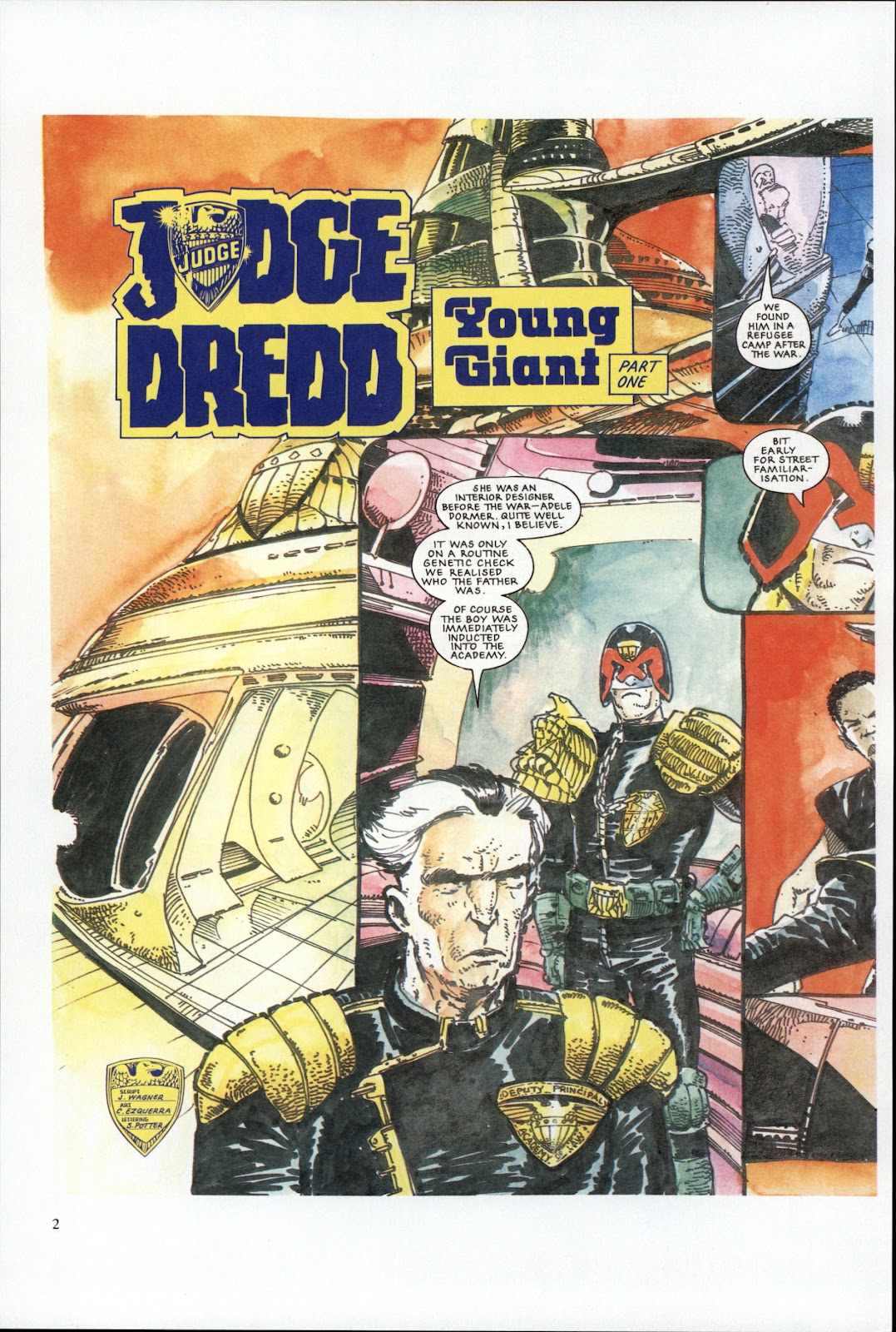 Read online Dredd Rules! comic - Issue #17
