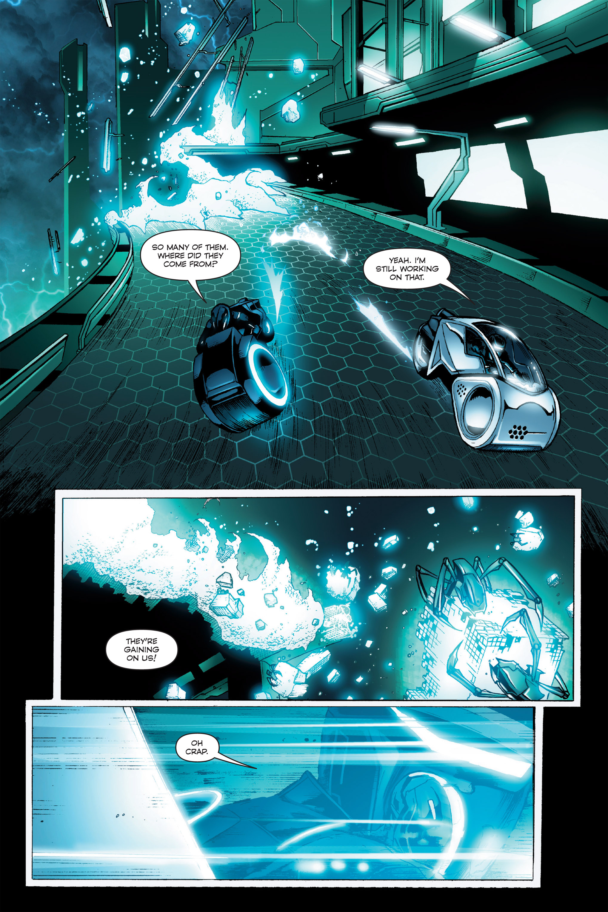 Read online TRON: Betrayal comic - Issue # TPB