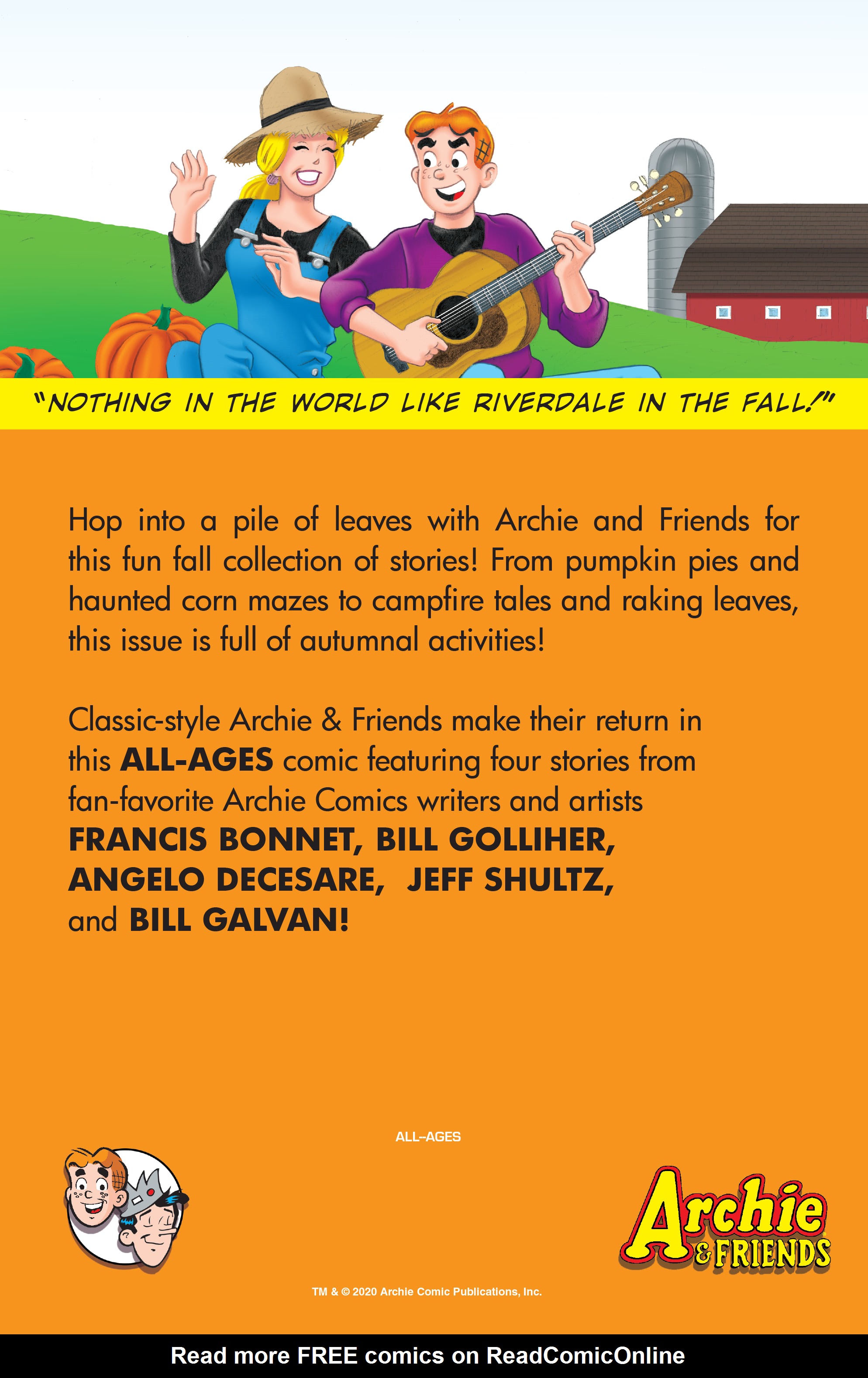 Archie Friends Fall Festival | Read Archie Friends Fall Festival comic ...