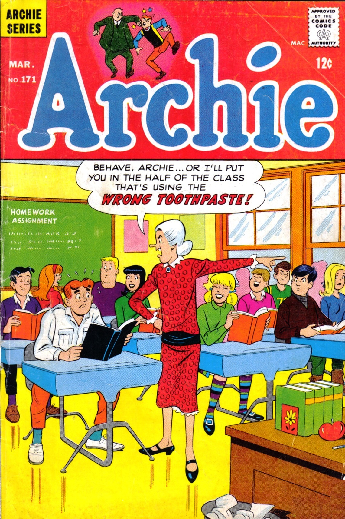 Read online Archie (1960) comic - Issue #171