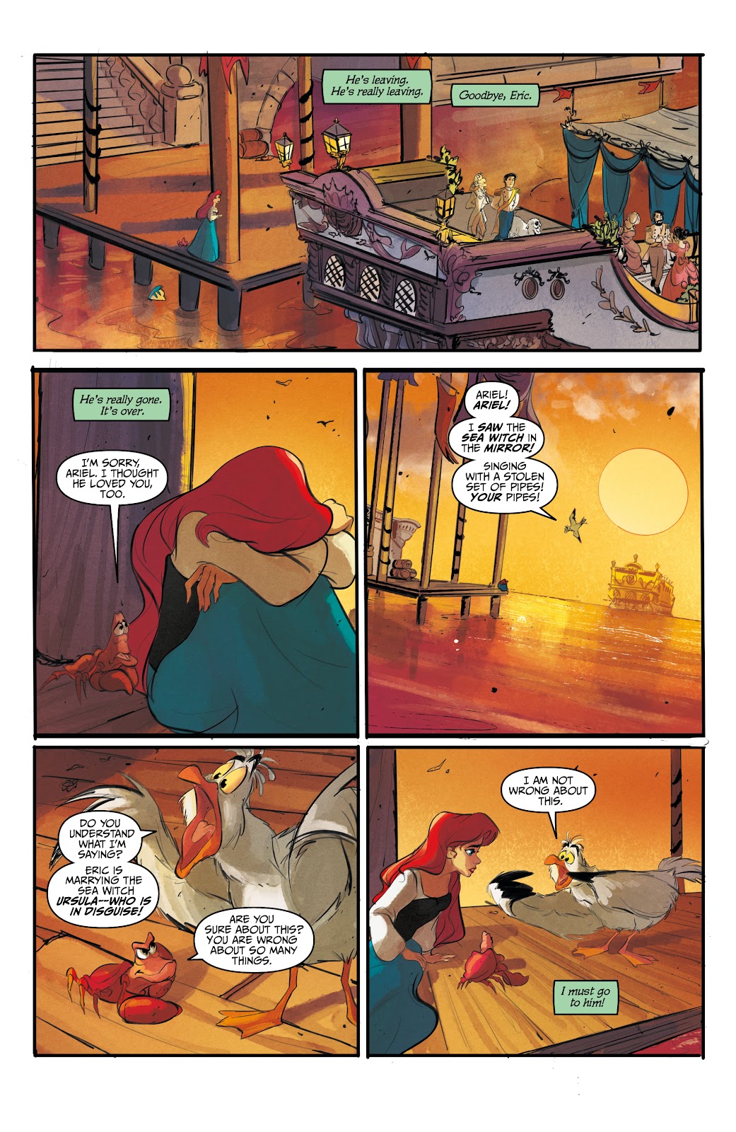 Read online Disney The Little Mermaid comic - Issue #3
