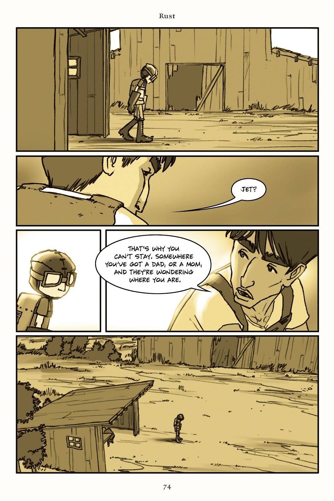 Read online Rust comic - Issue # TPB 3 (Part 1)