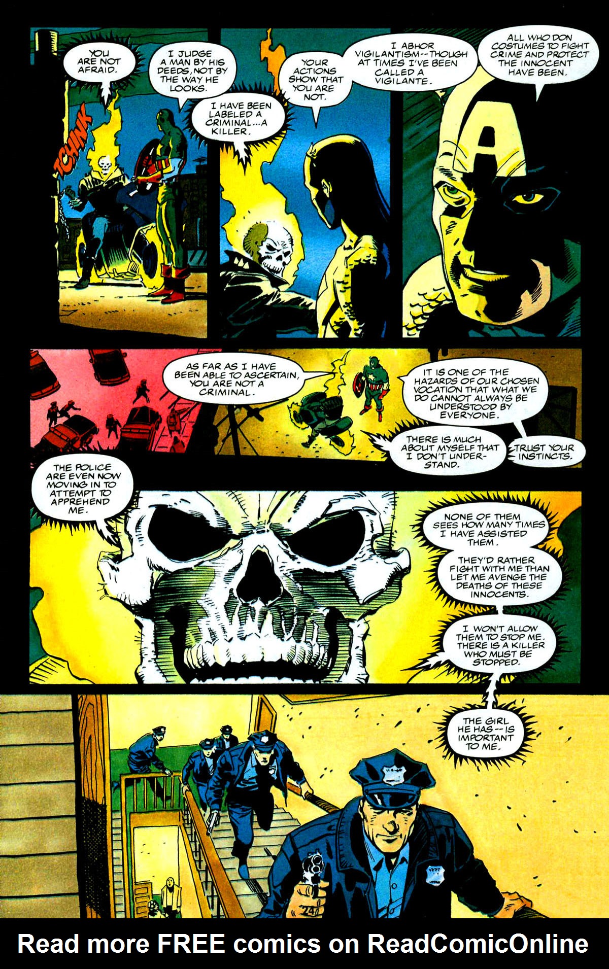Read online Ghost Rider/Captain America: Fear comic - Issue # Full