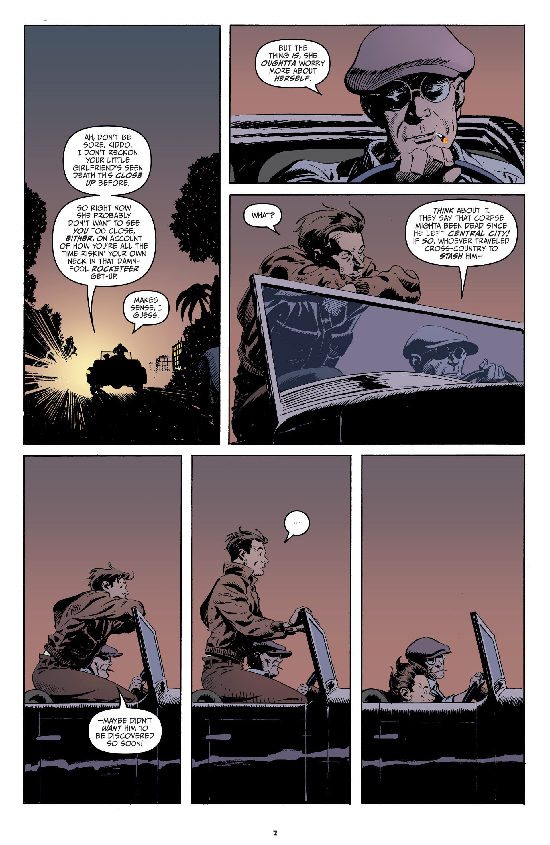 Read online The Rocketeer/The Spirit: Pulp Friction comic - Issue #1