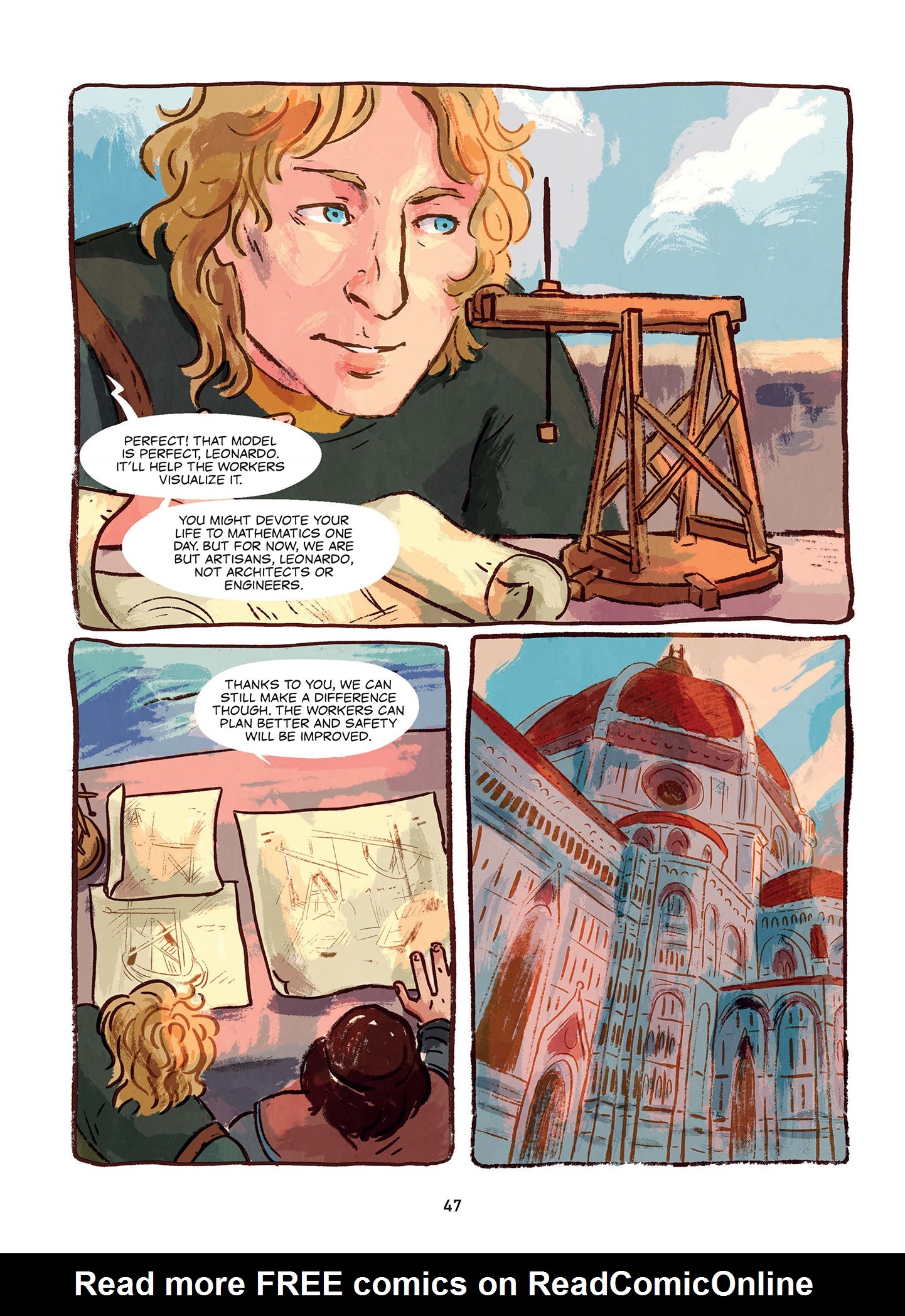 Read online Leonardo Da Vinci: The Renaissance of the World comic ...