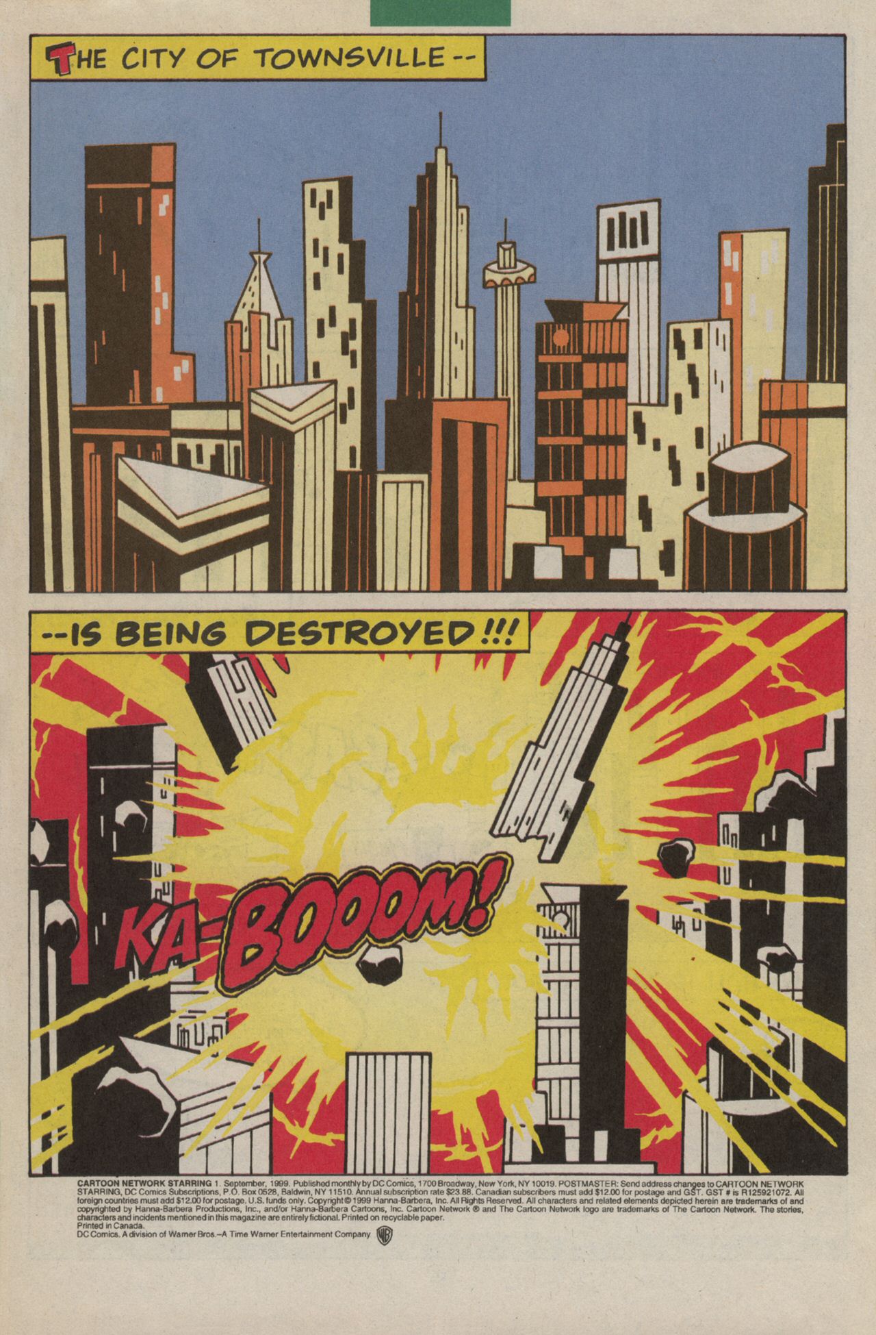 Read online Cartoon Network Starring comic - Issue #1