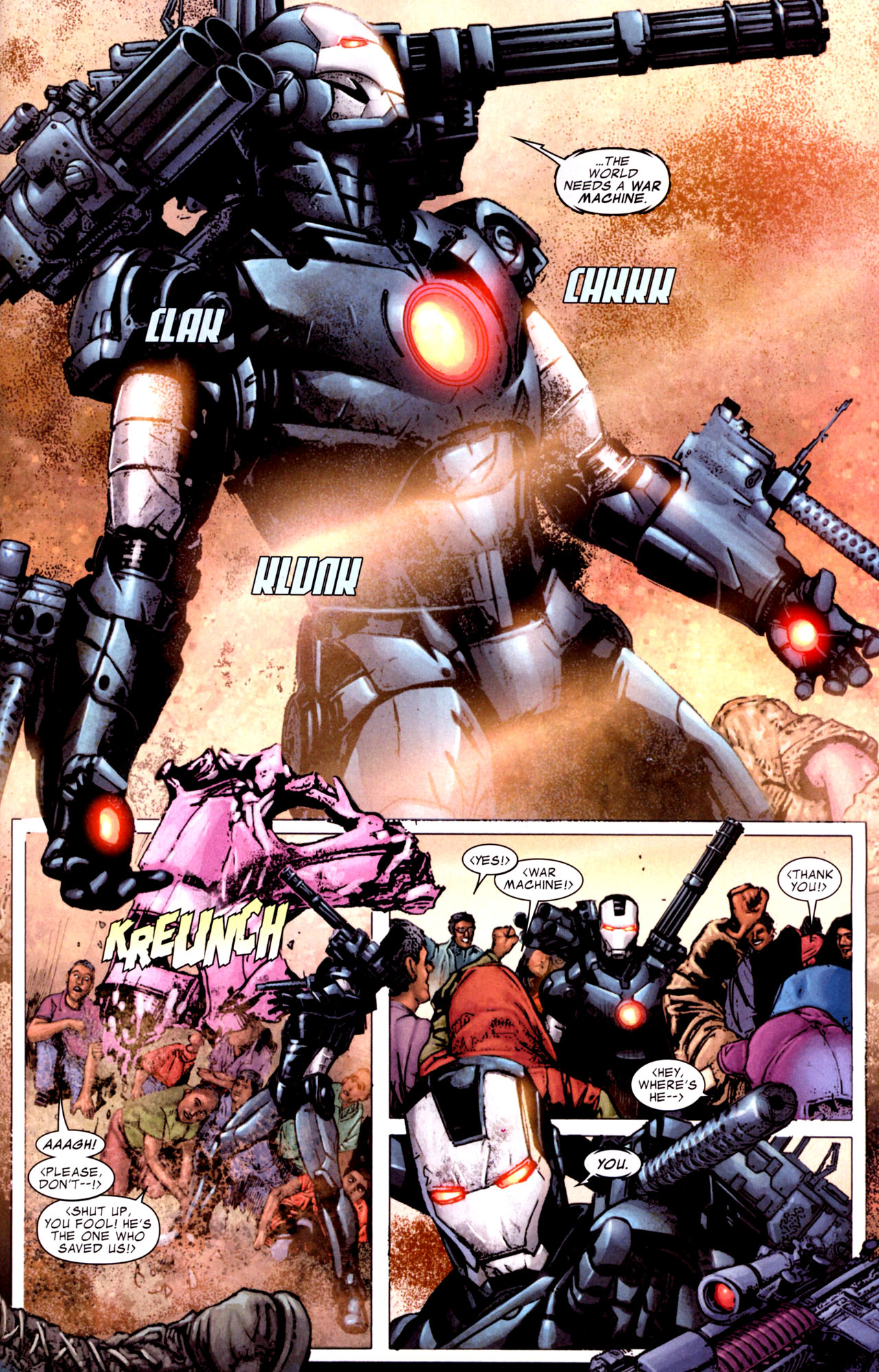 Read online War Machine (2009) comic - Issue #1
