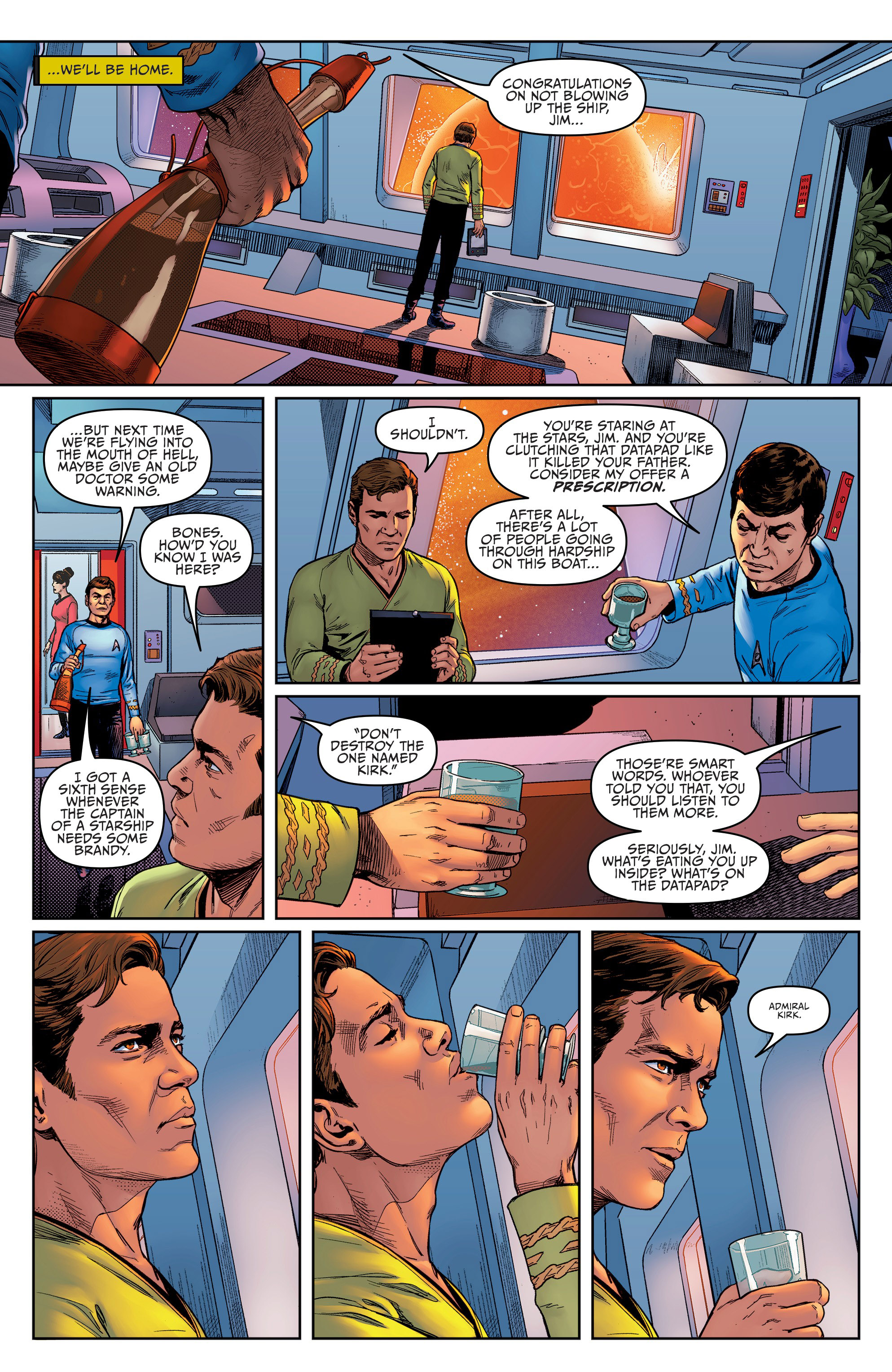 Read online Star Trek: Year Five comic - Issue #1