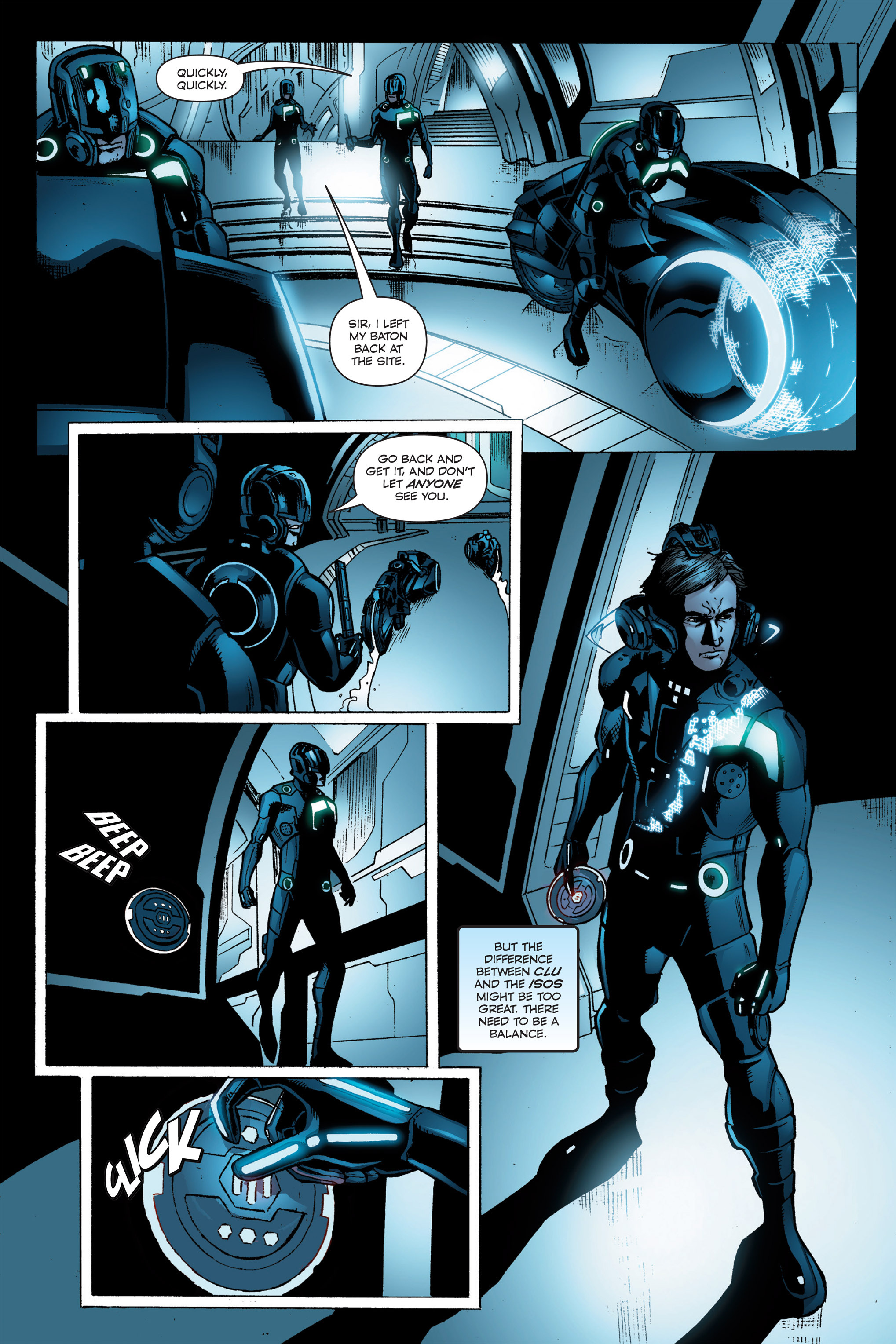 Read online TRON: Betrayal comic - Issue # TPB