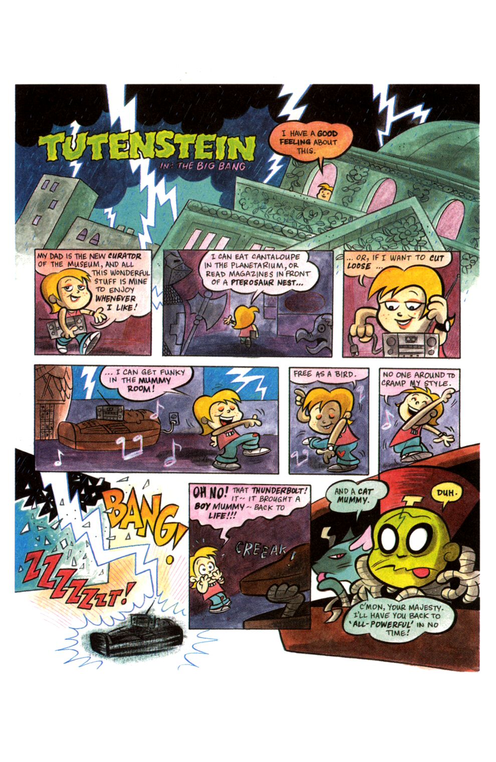 Read online Jetcat Clubhouse comic - Issue #1