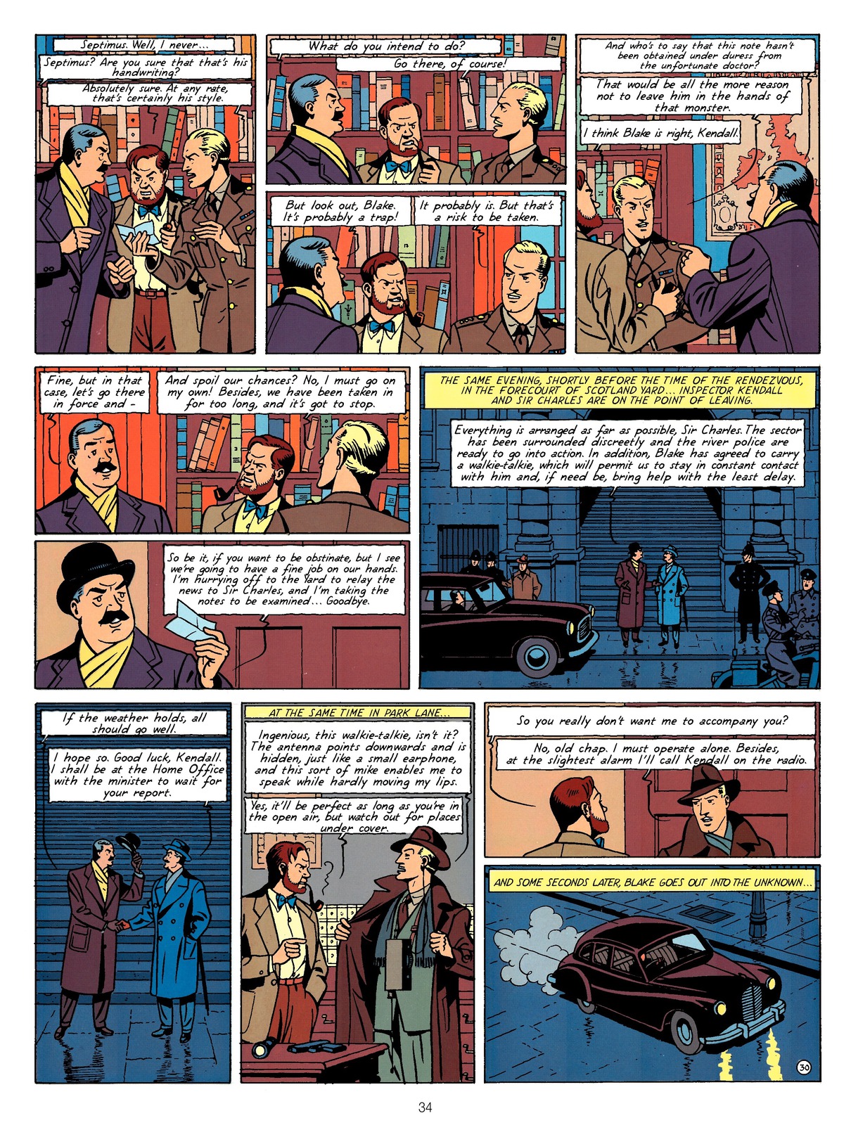 Read online Blake & Mortimer comic - Issue #1