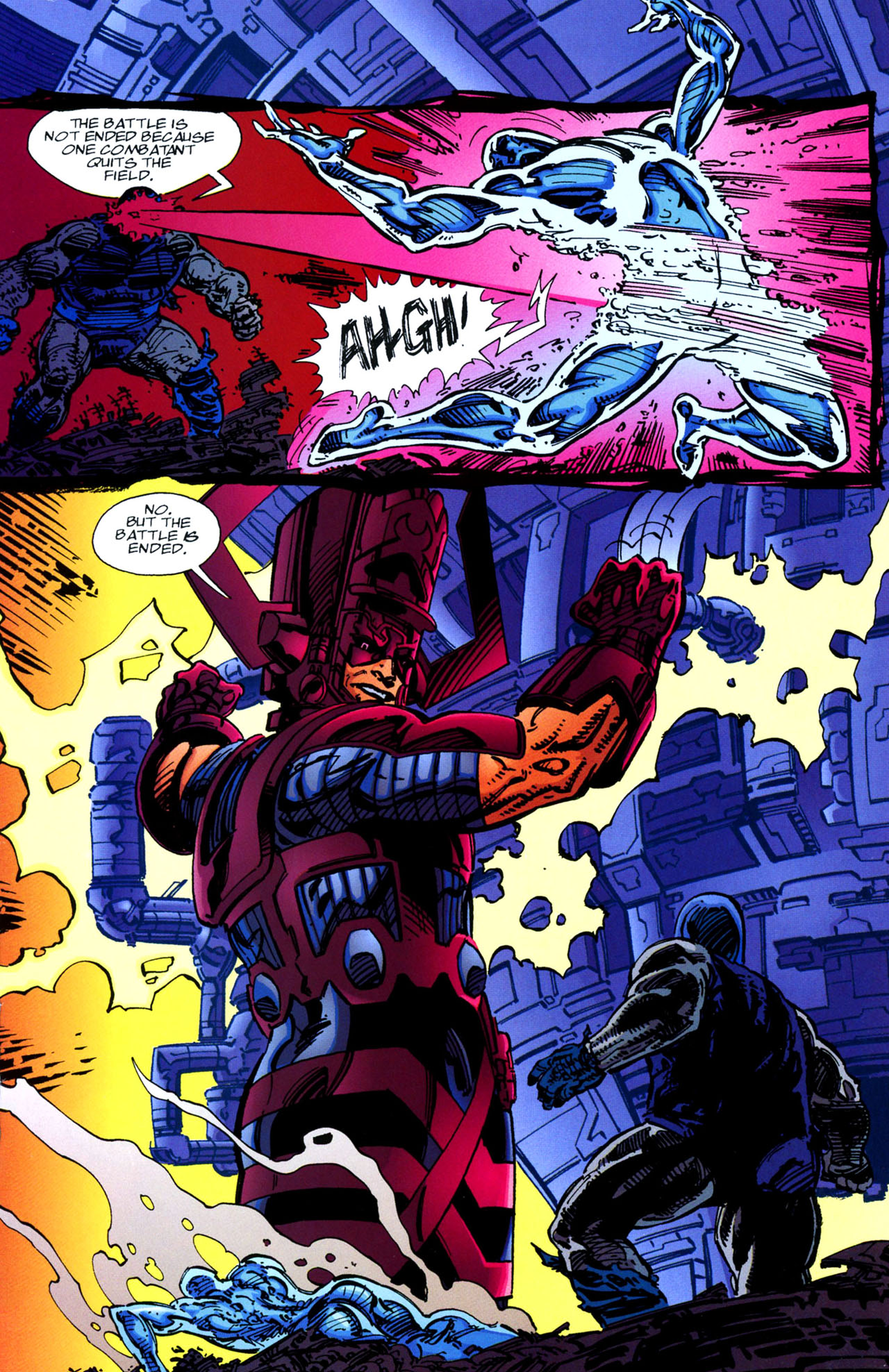 Read online Darkseid vs. Galactus: The Hunger comic - Issue # Full