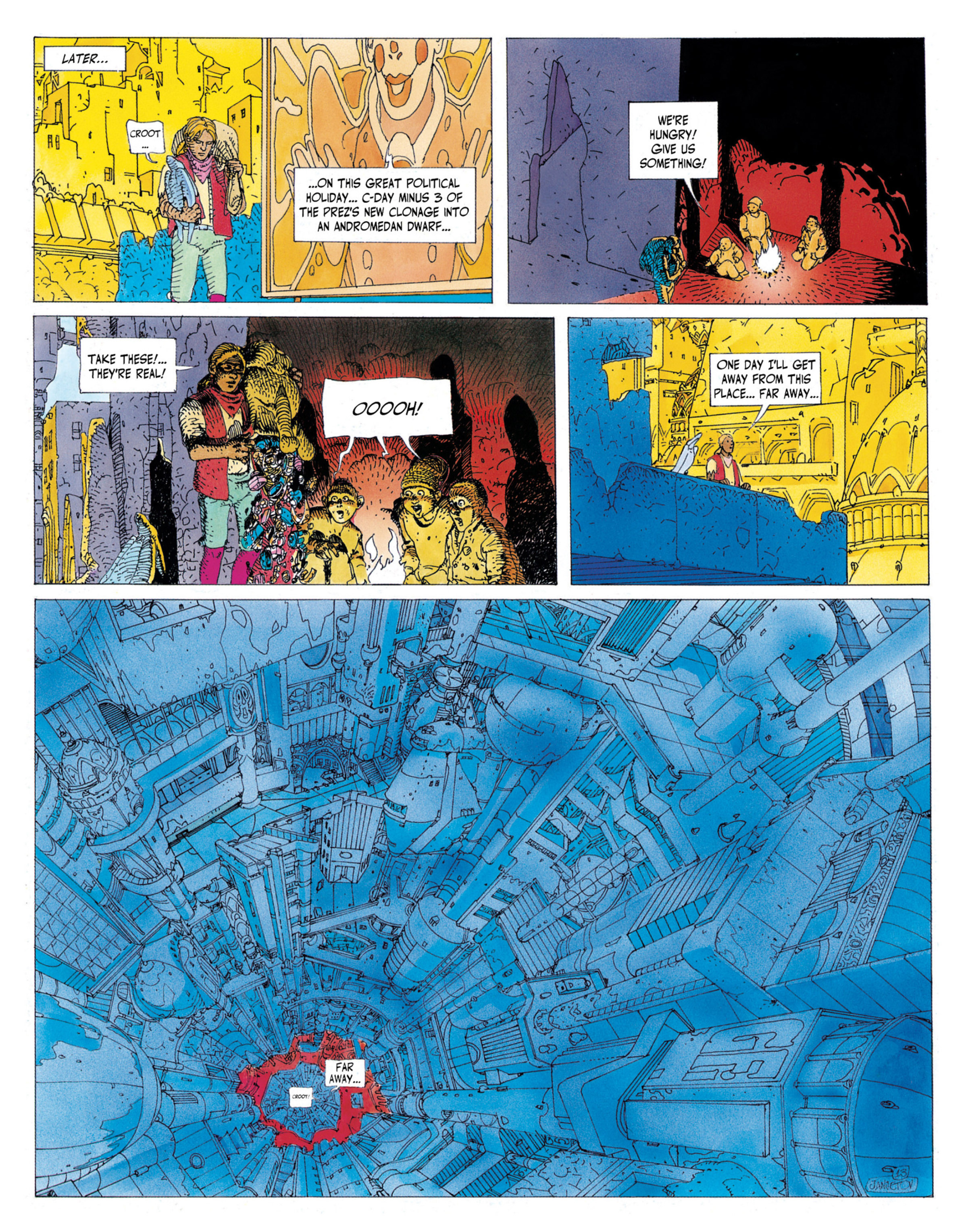 Read online Before the Incal comic - Issue #1