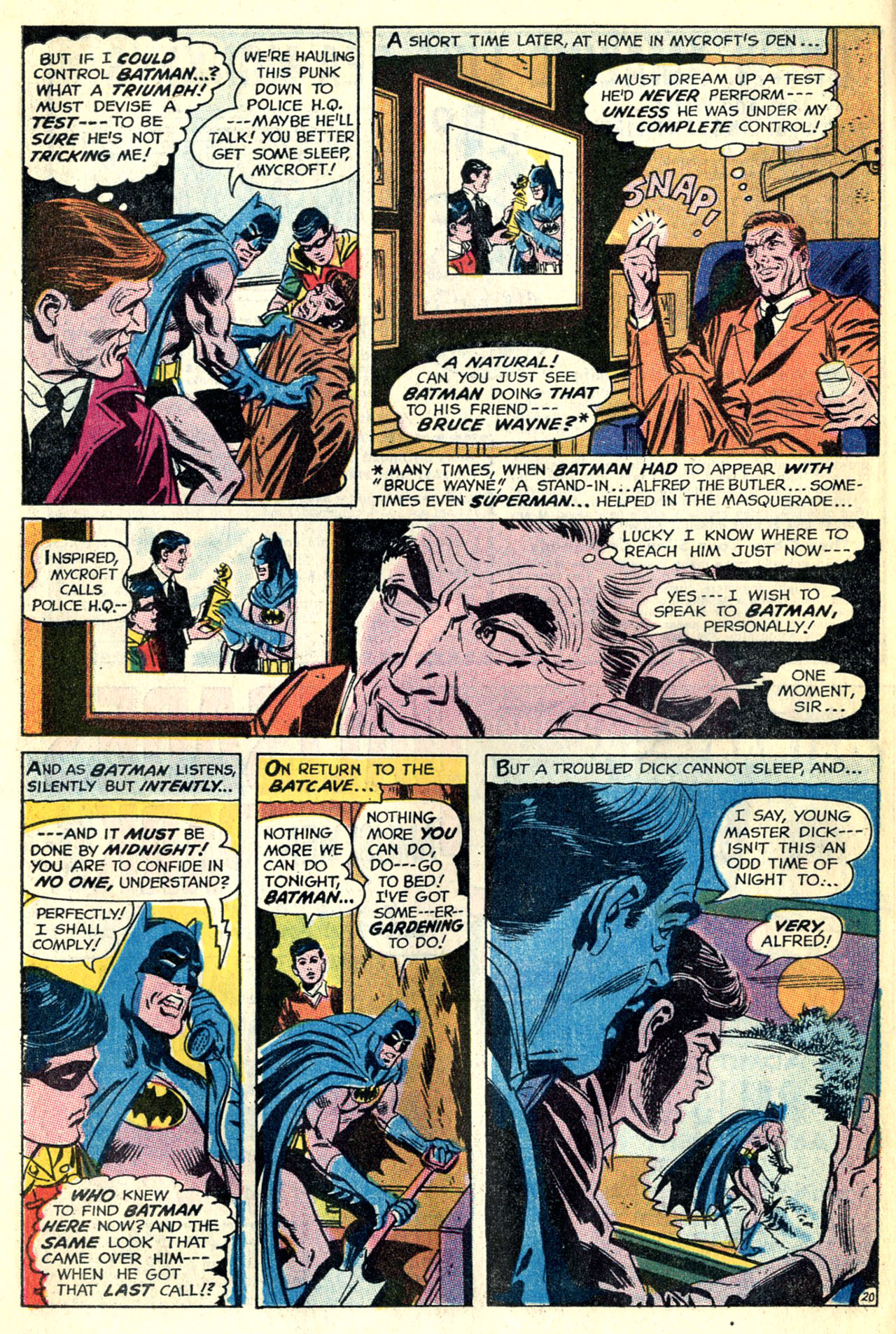 Read online Batman (1940) comic - Issue #215