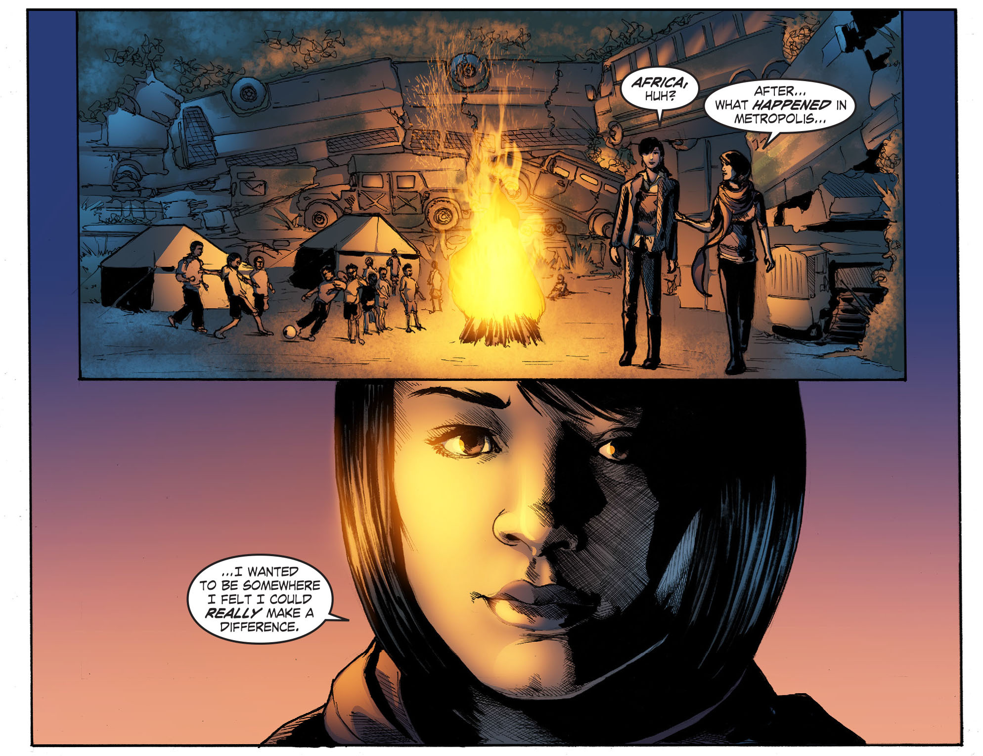 Read online Smallville: Season 11 comic - Issue #45