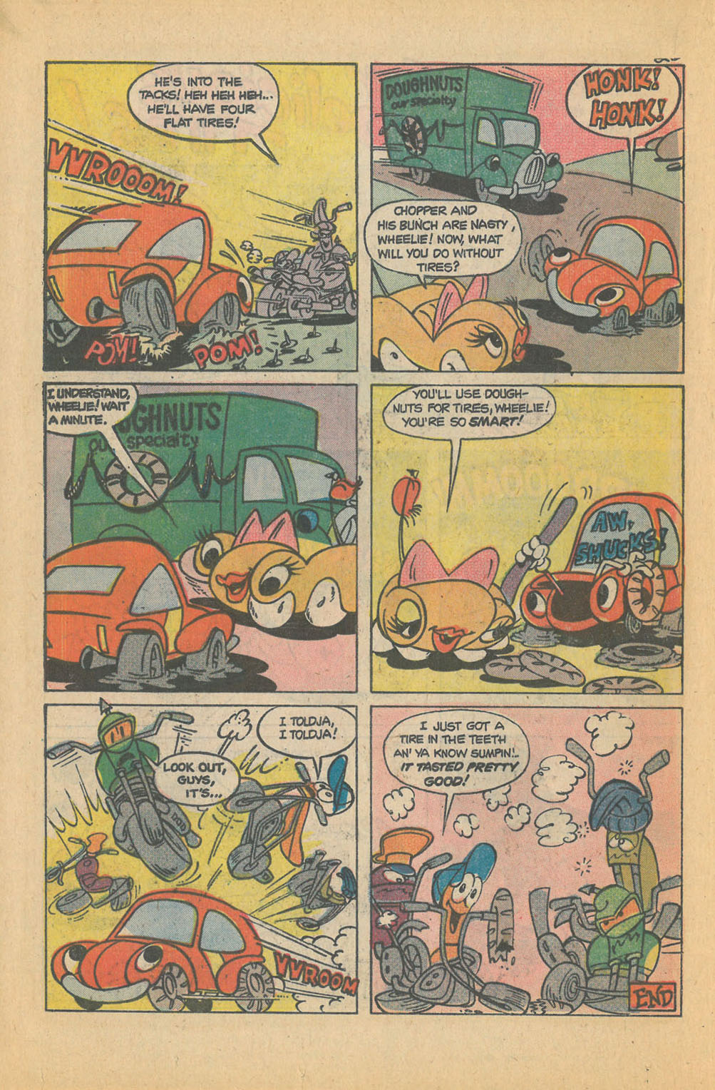 Read online Wheelie and the Chopper Bunch comic - Issue #6