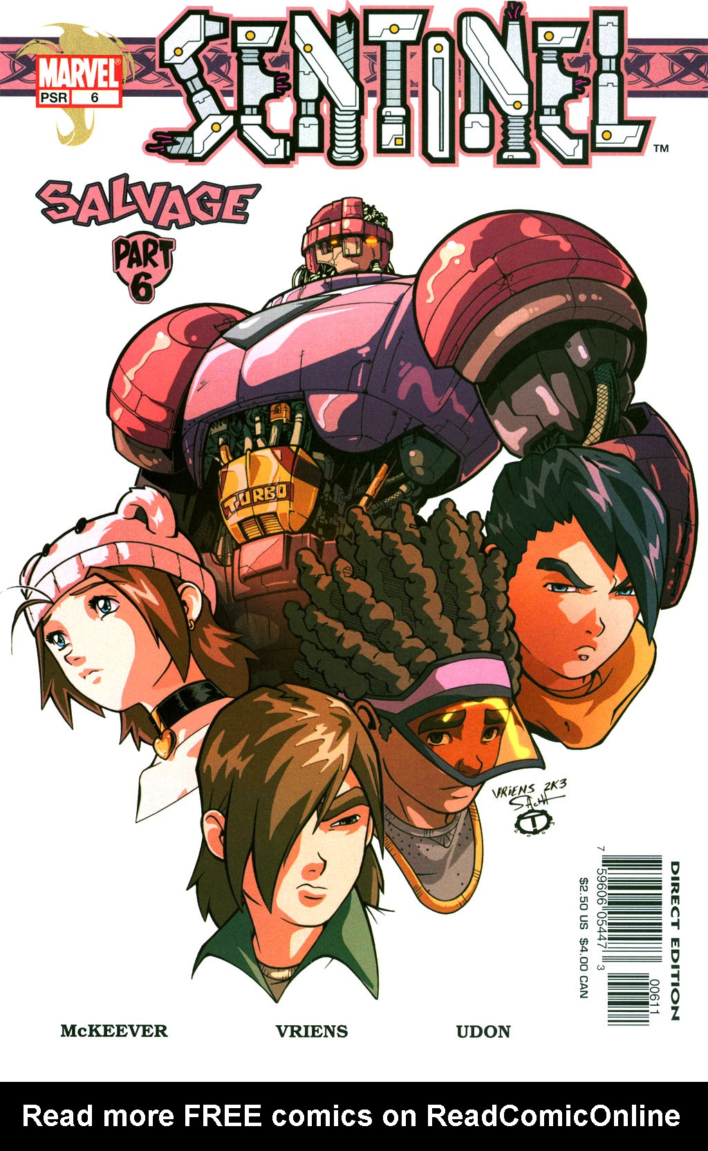 Read online Sentinel comic - Issue #6