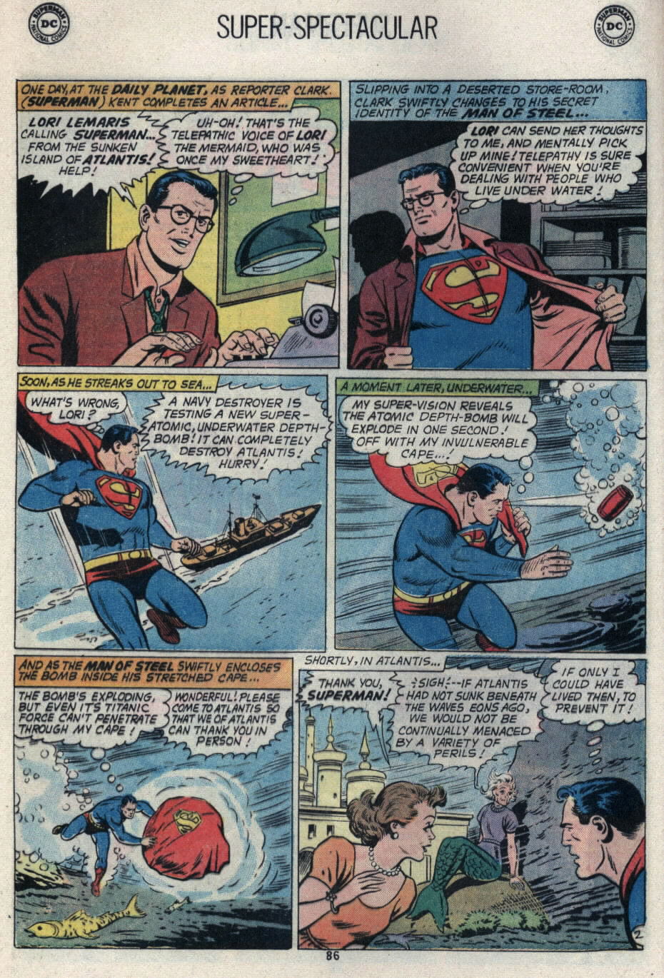 Read online Superman (1939) comic - Issue #252