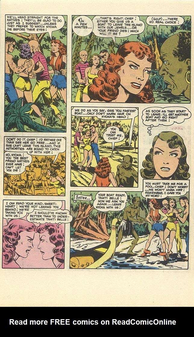 Read online The Further Adventures of Nyoka the Jungle Girl comic ...