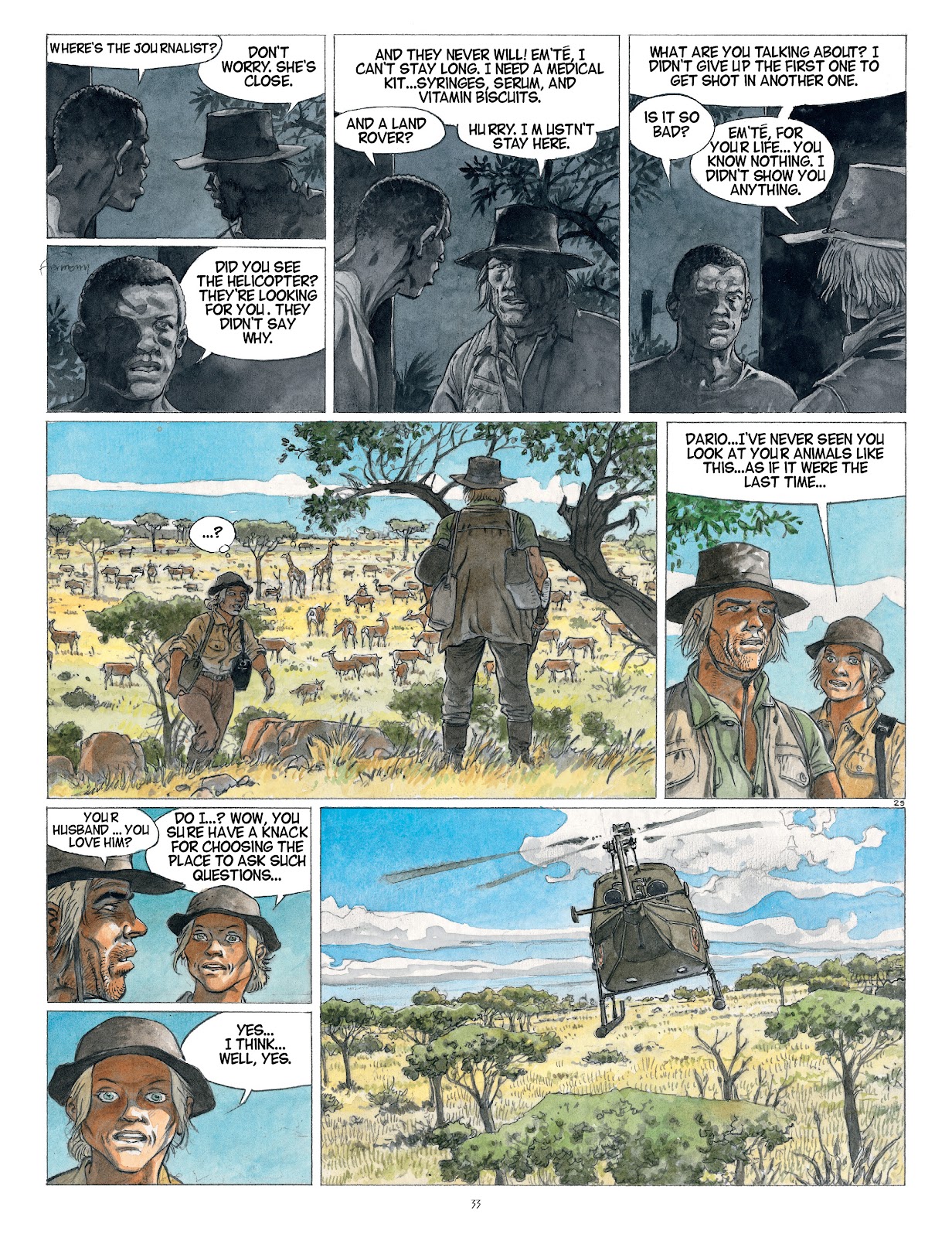 Read online Afrika comic - Issue # TPB