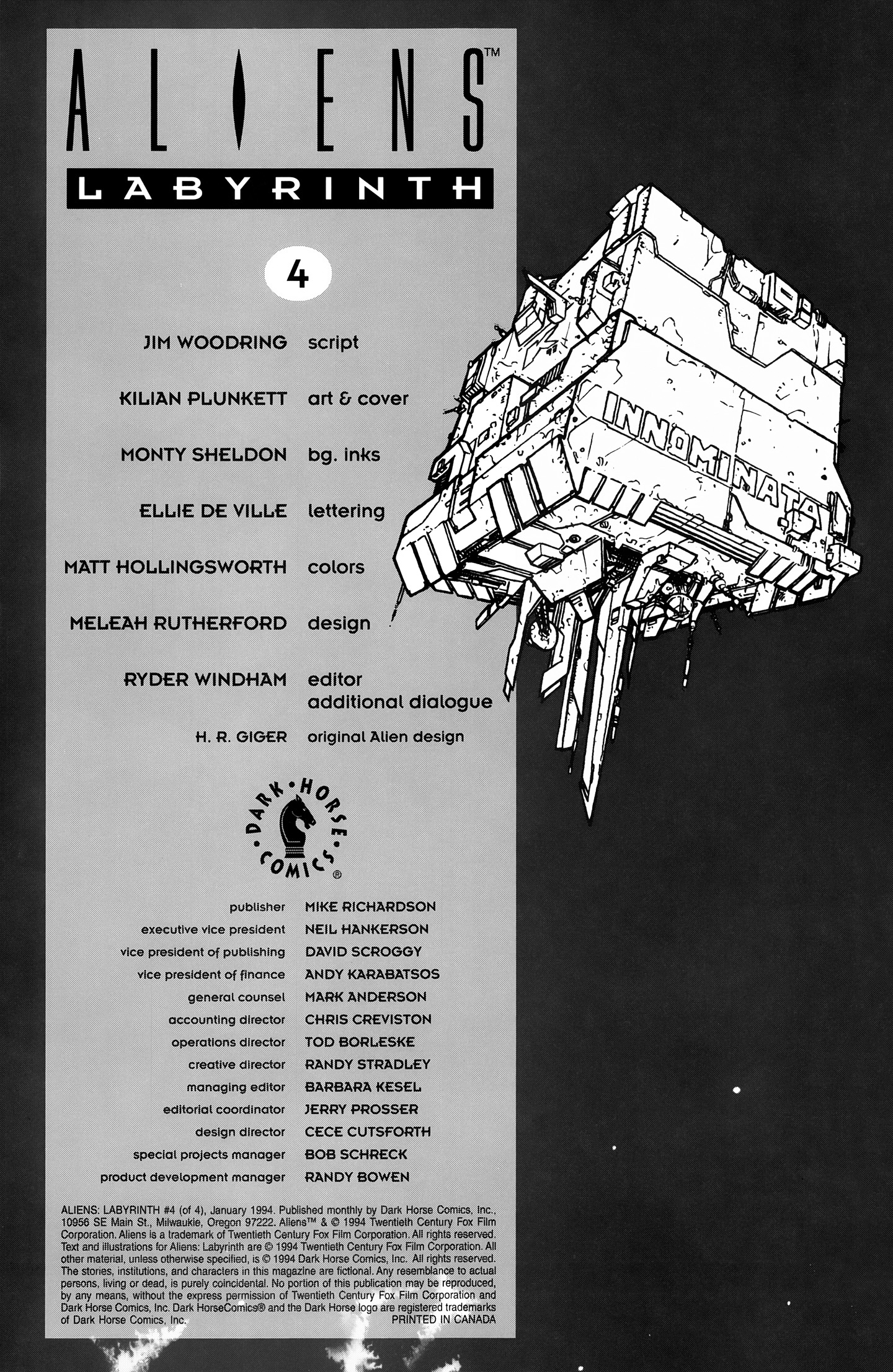 Read online Aliens: Labyrinth comic - Issue #4