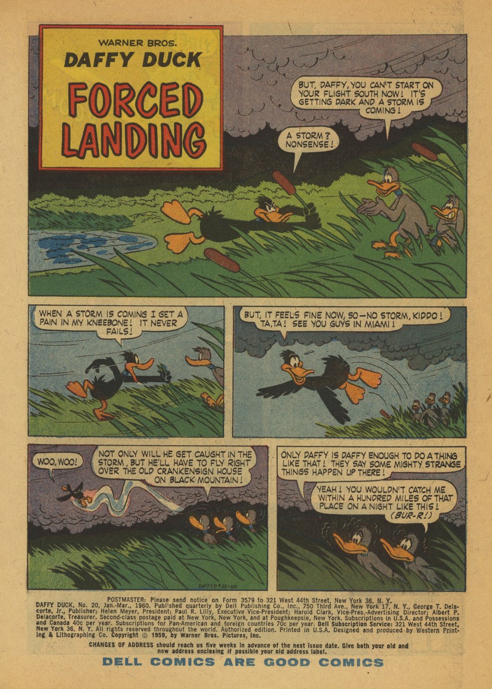 Read online Daffy Duck comic - Issue #20