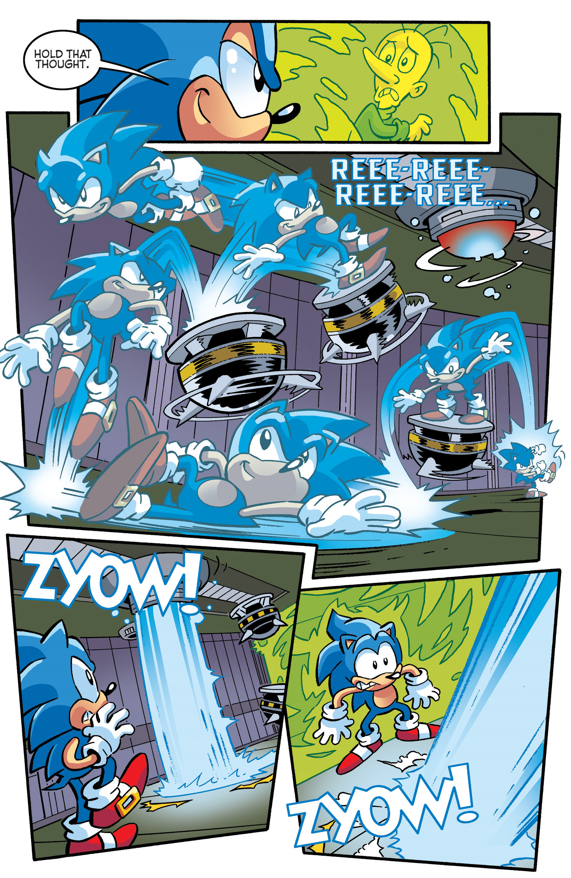 Read online Sonic The Hedgehog comic - Issue #289