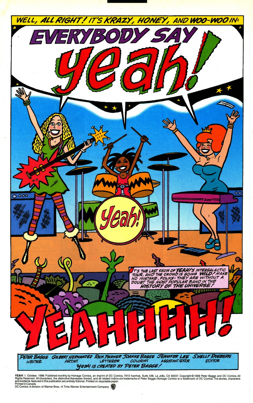 Read online Yeah! comic - Issue #1