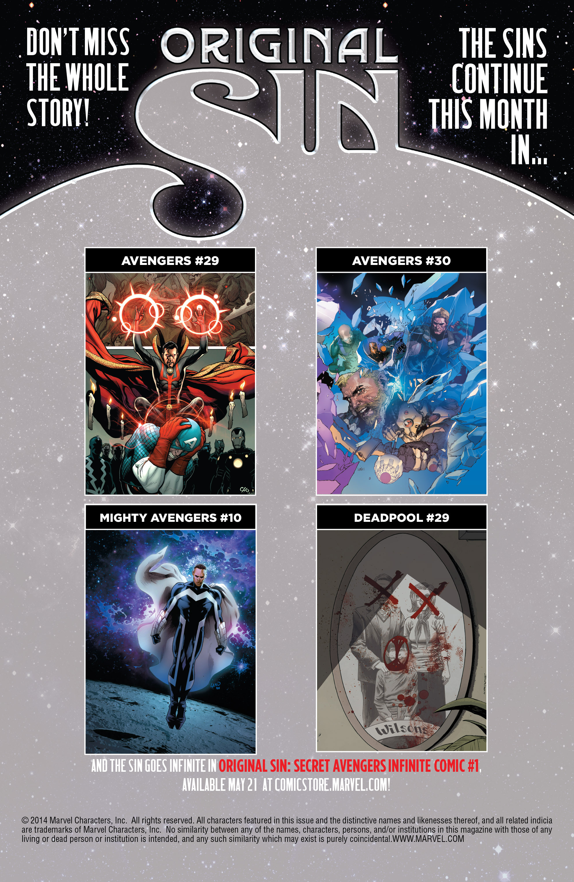 Read online Original Sin comic - Issue # _Special 1