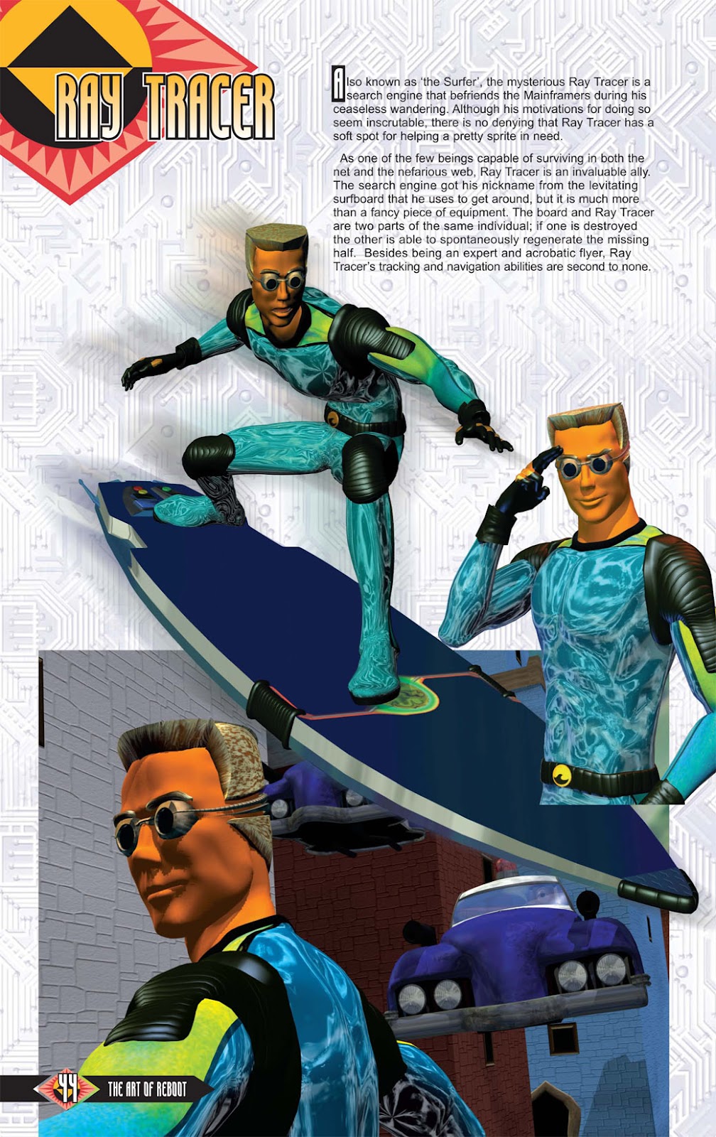 Read online The Art of Reboot comic - Issue # TPB