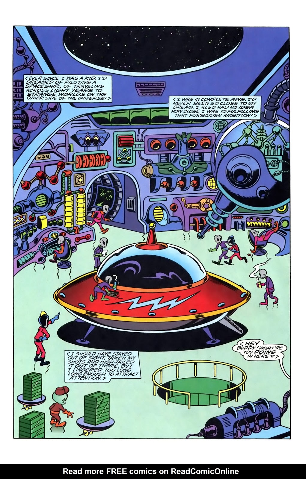 Read online Roswell: Little Green Man comic - Issue #1