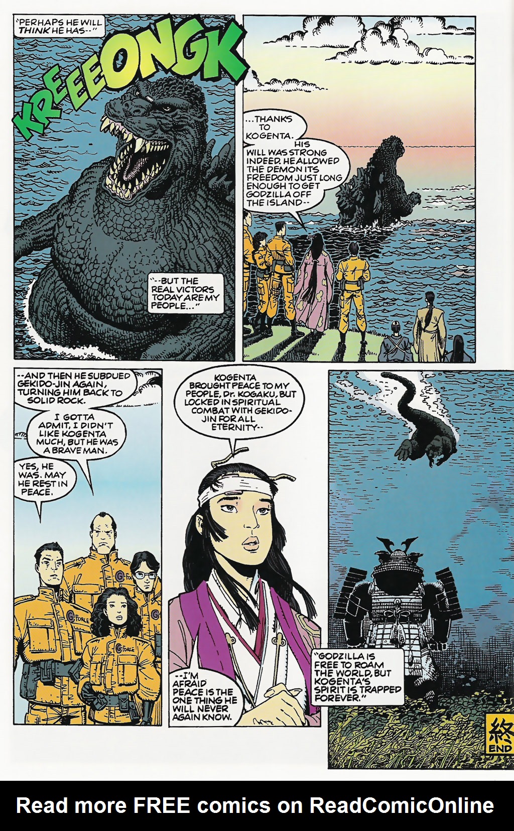 Read online Godzilla Color Special comic - Issue # Full