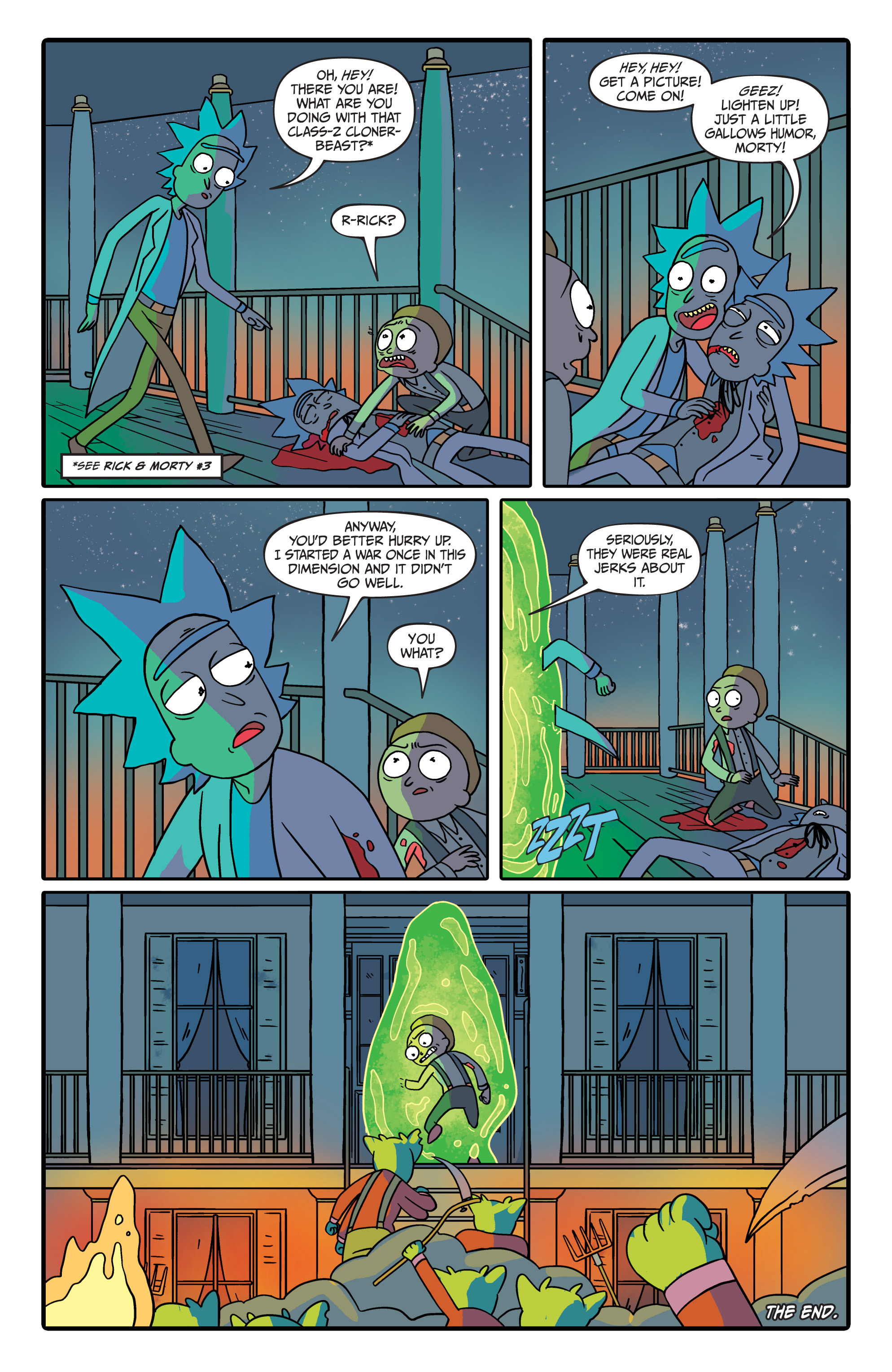 Read online Rick and Morty comic - Issue #4