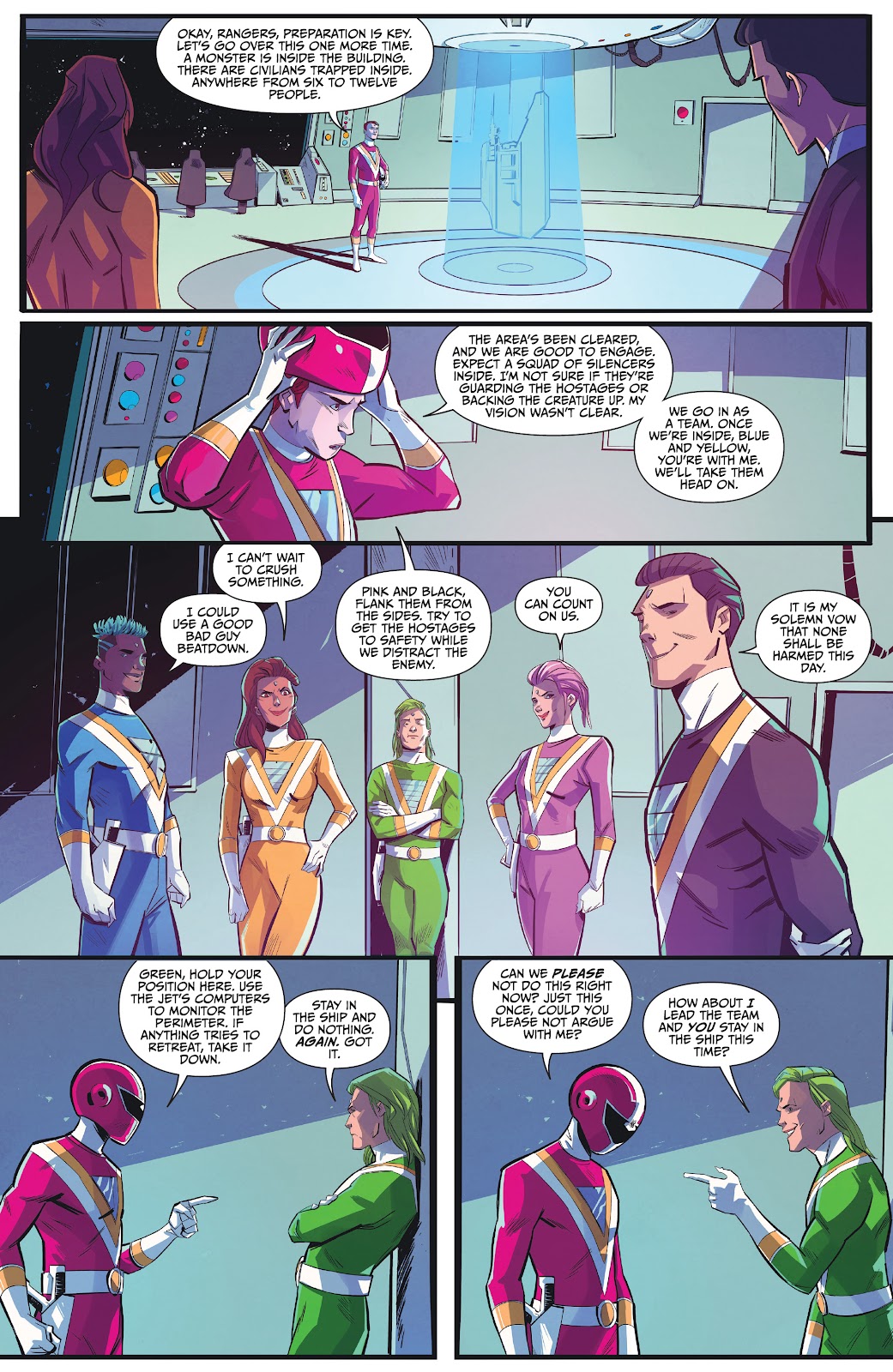 Read online Saban's Power Rangers: The Psycho Path comic - Issue # TPB