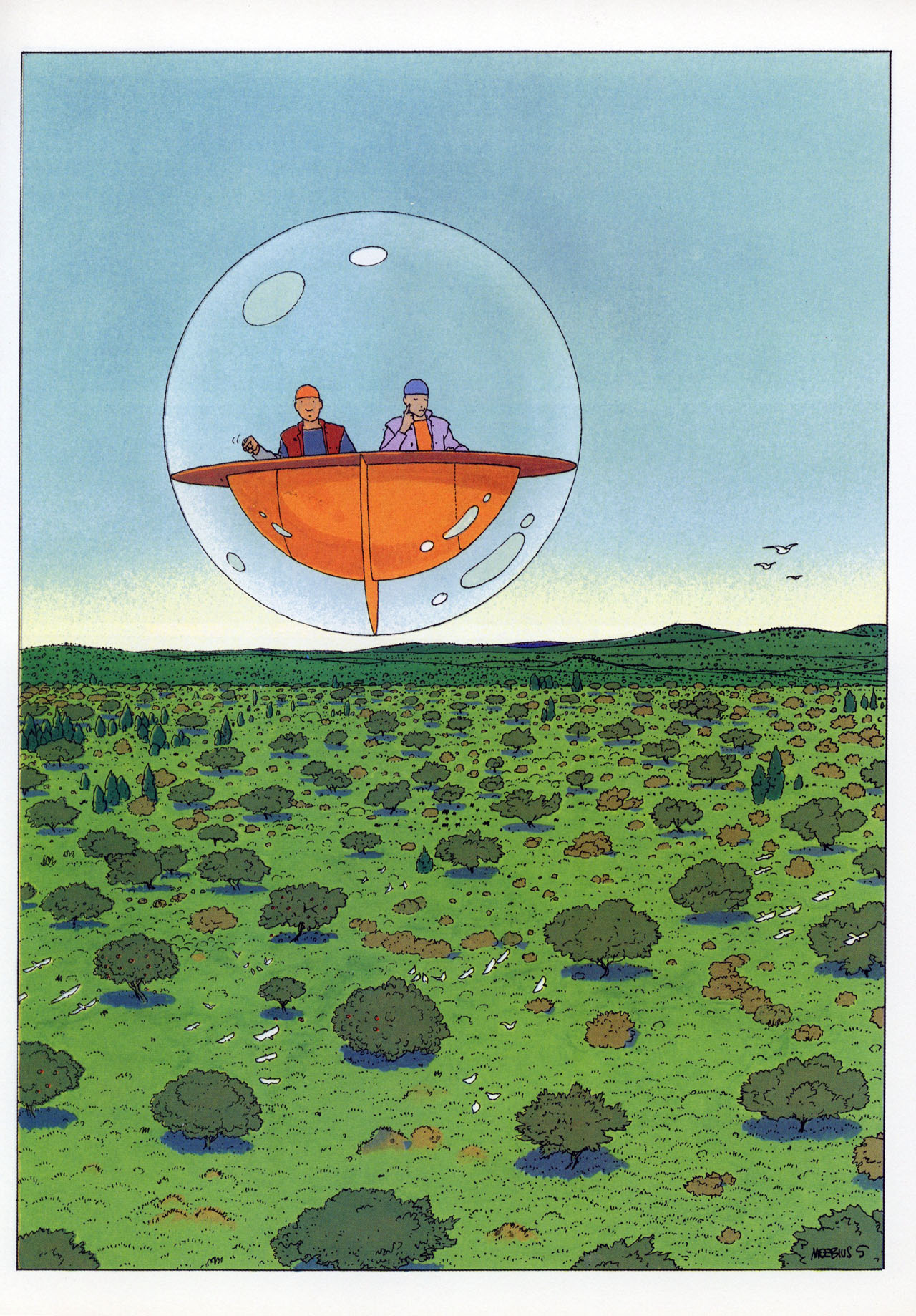 Read online Epic Graphic Novel: Moebius comic - Issue # TPB 5