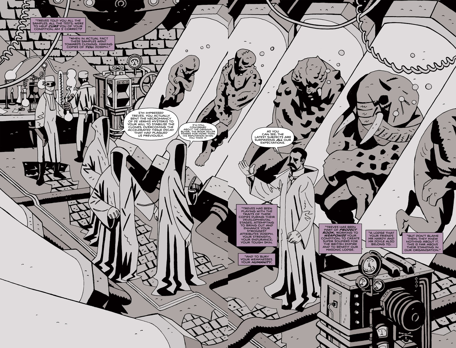 Read online Merrick: The Sensational Elephantman comic - Issue #8