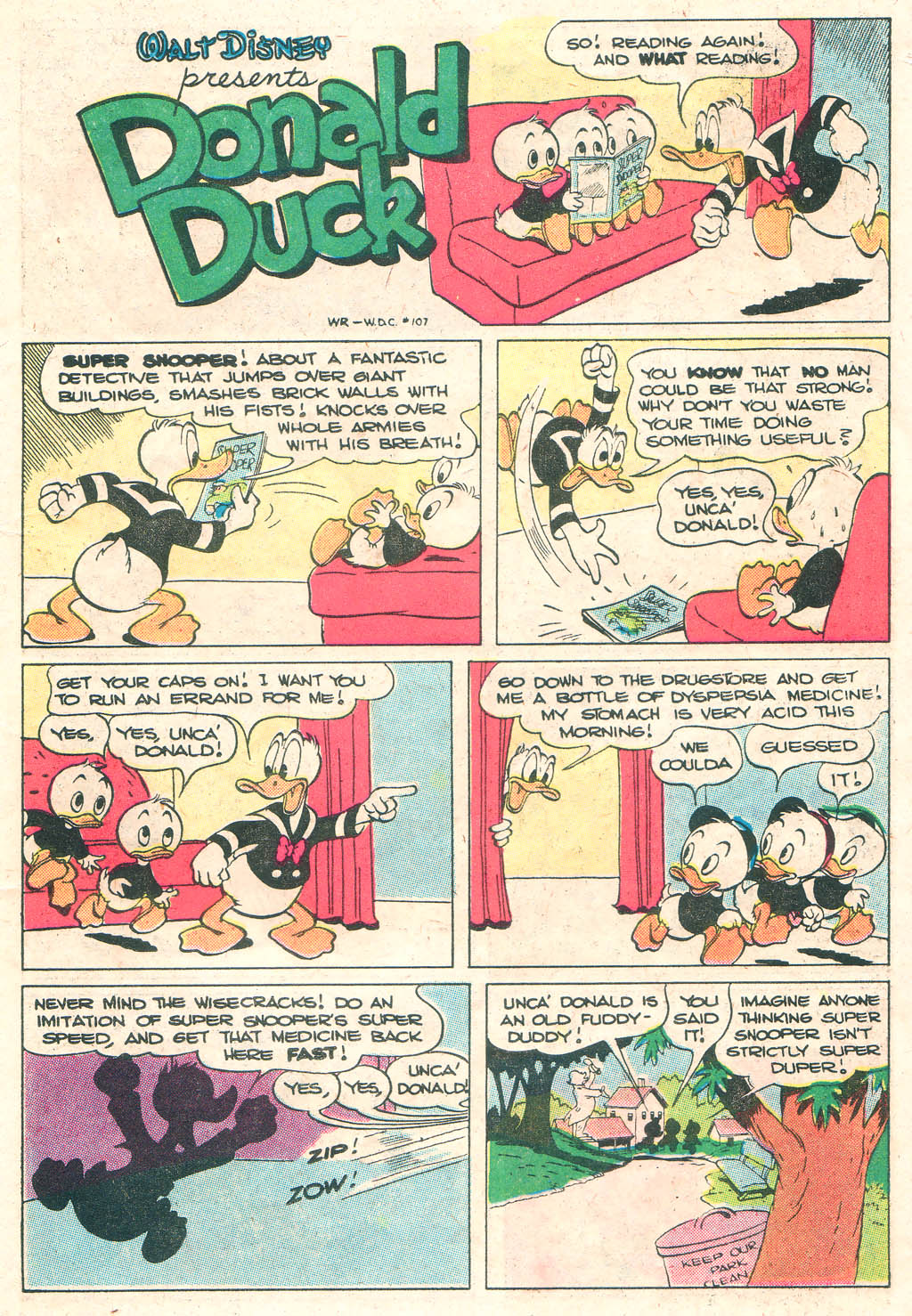 Read online Donald Duck (1980) comic - Issue #219