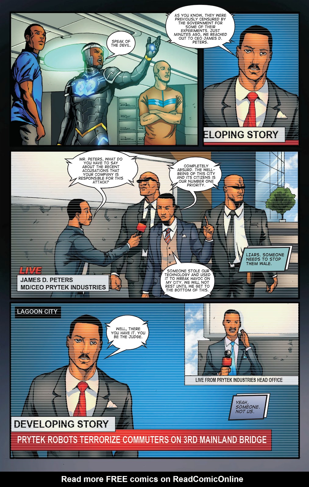 Read online E.X.O.: The Legend of Wale Williams comic - Issue # TPB 1