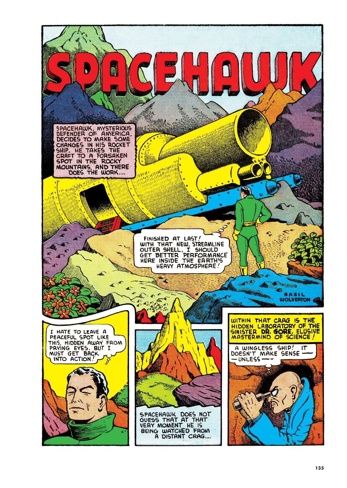 Read online Spacehawk comic - Issue # TPB (Part 2)