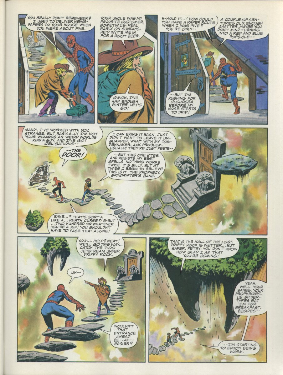 Read online Marvel Graphic Novel comic - Issue #22 - Spider-Man - Hooky