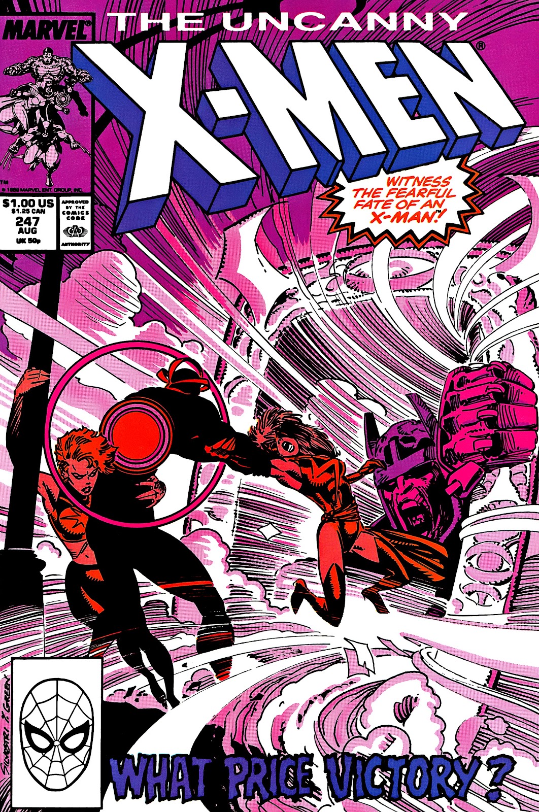 Uncanny X Men 1963 Issue 247 | Read Uncanny X Men 1963 Issue 247 comic ...
