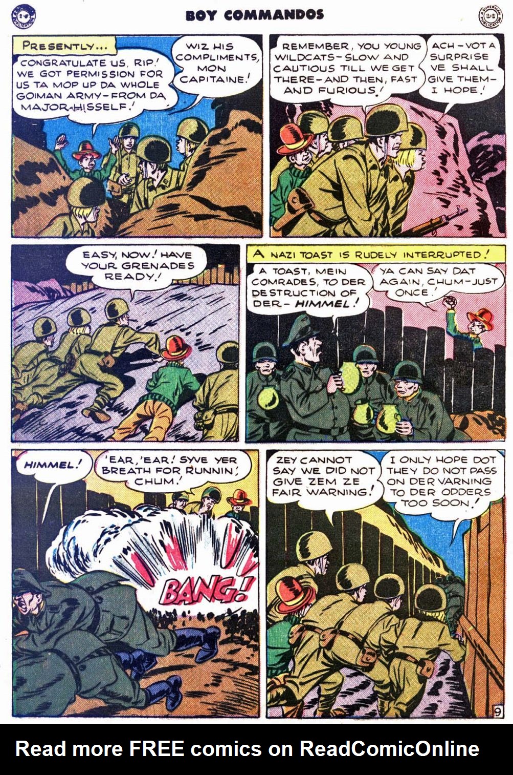 Read online Boy Commandos comic - Issue #12