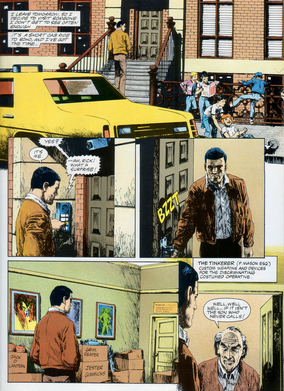 Read online Marvel Graphic Novel: Rick Mason, The Agent comic - Issue # TPB