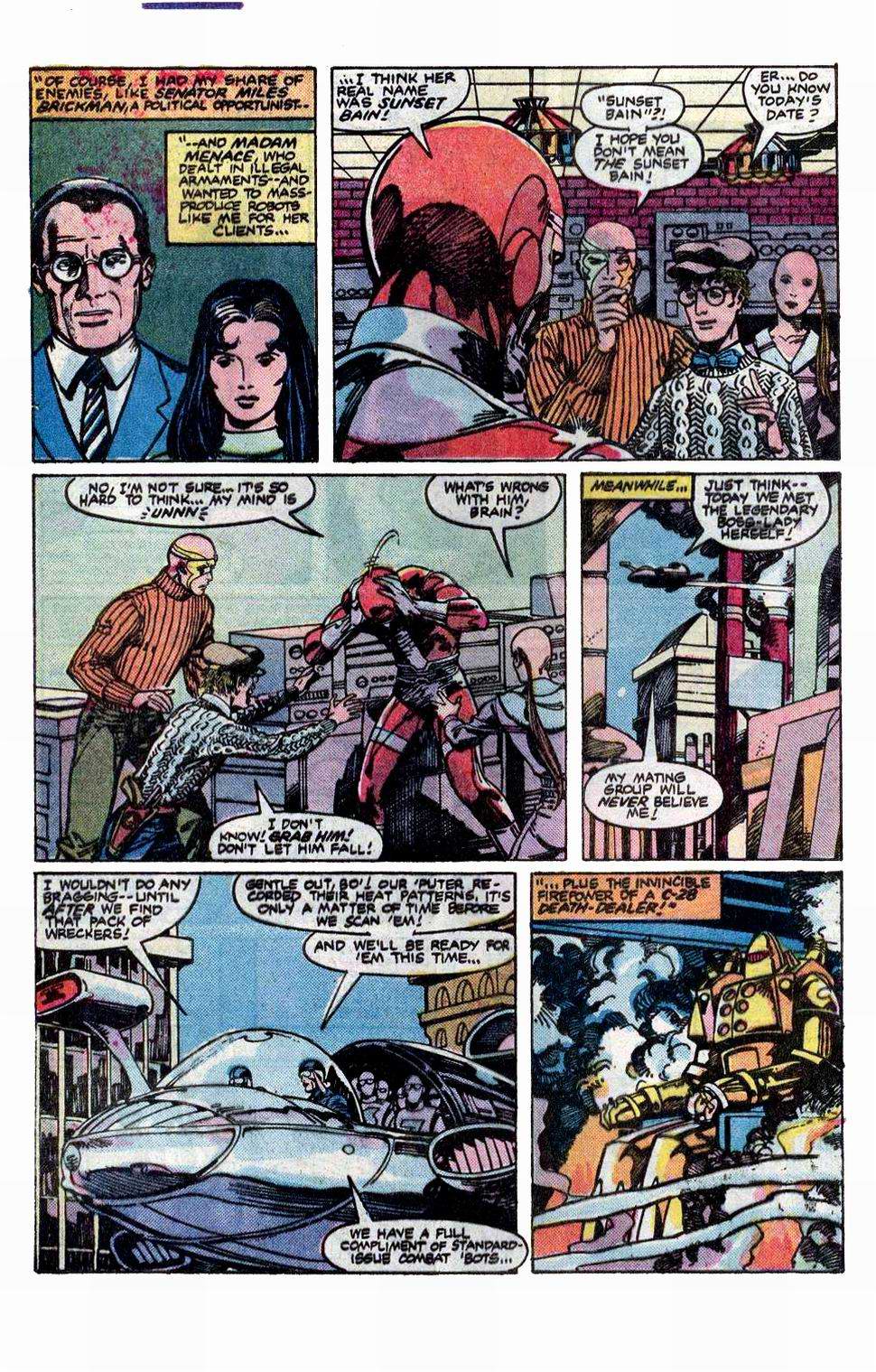 Read online Machine Man (1984) comic - Issue #1