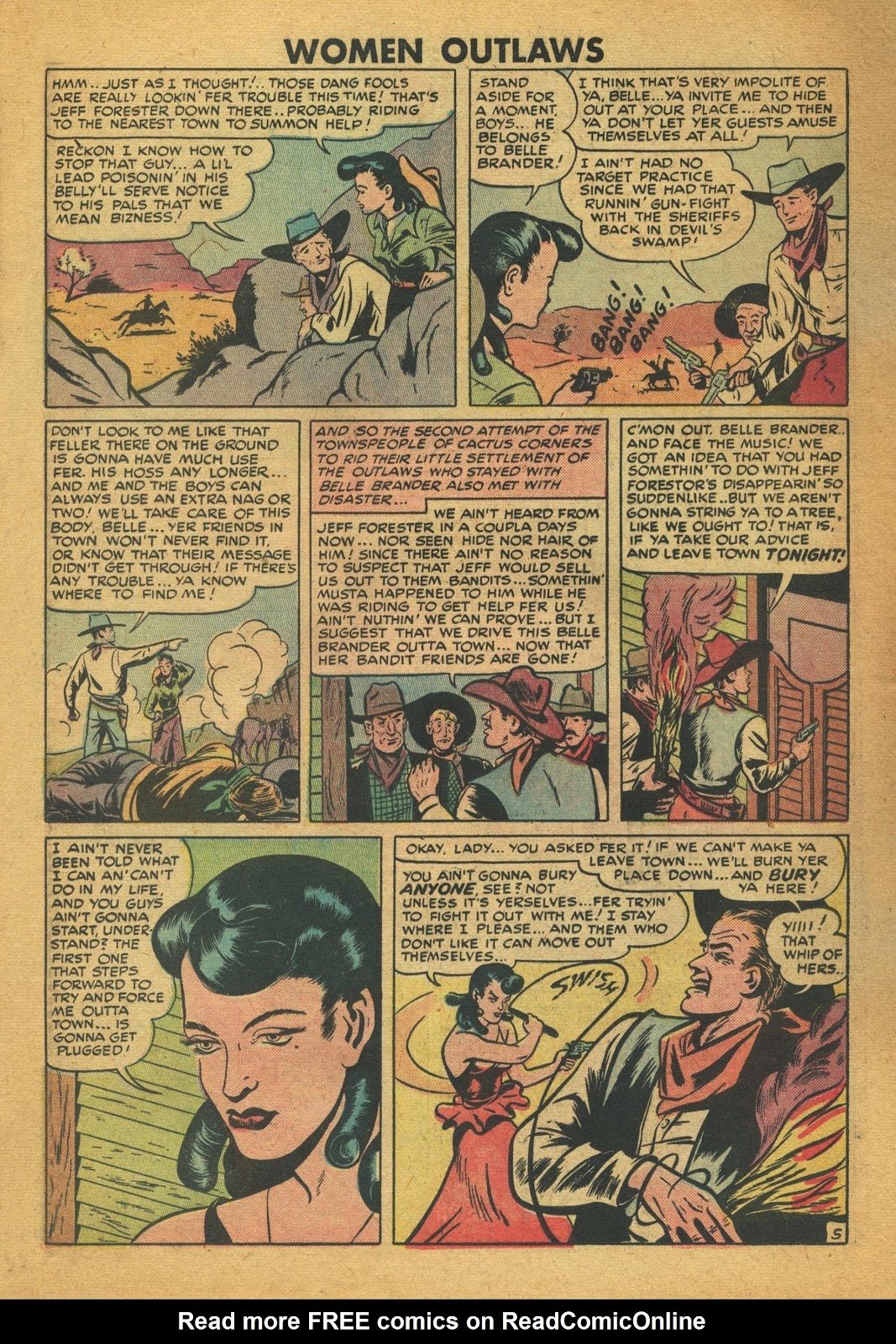 Read online Women Outlaws comic - Issue #6
