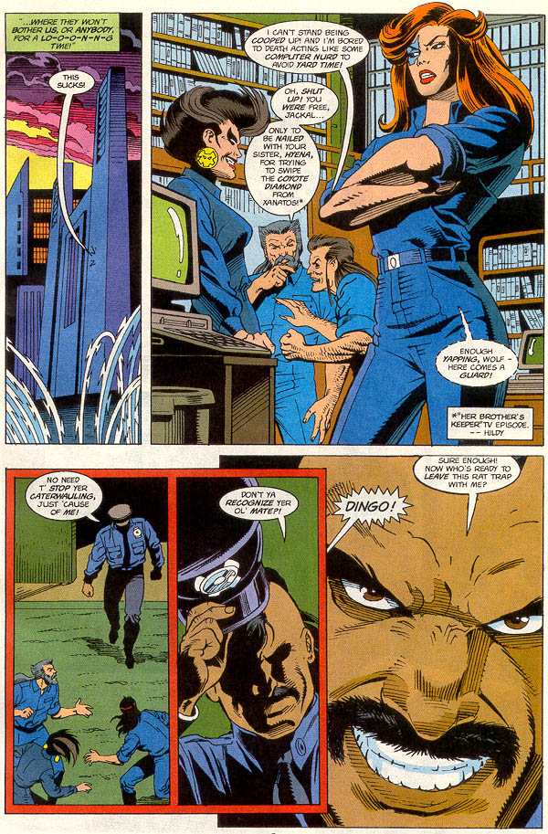 Read online Gargoyles (1995) comic - Issue #7 - The Pack Attacks