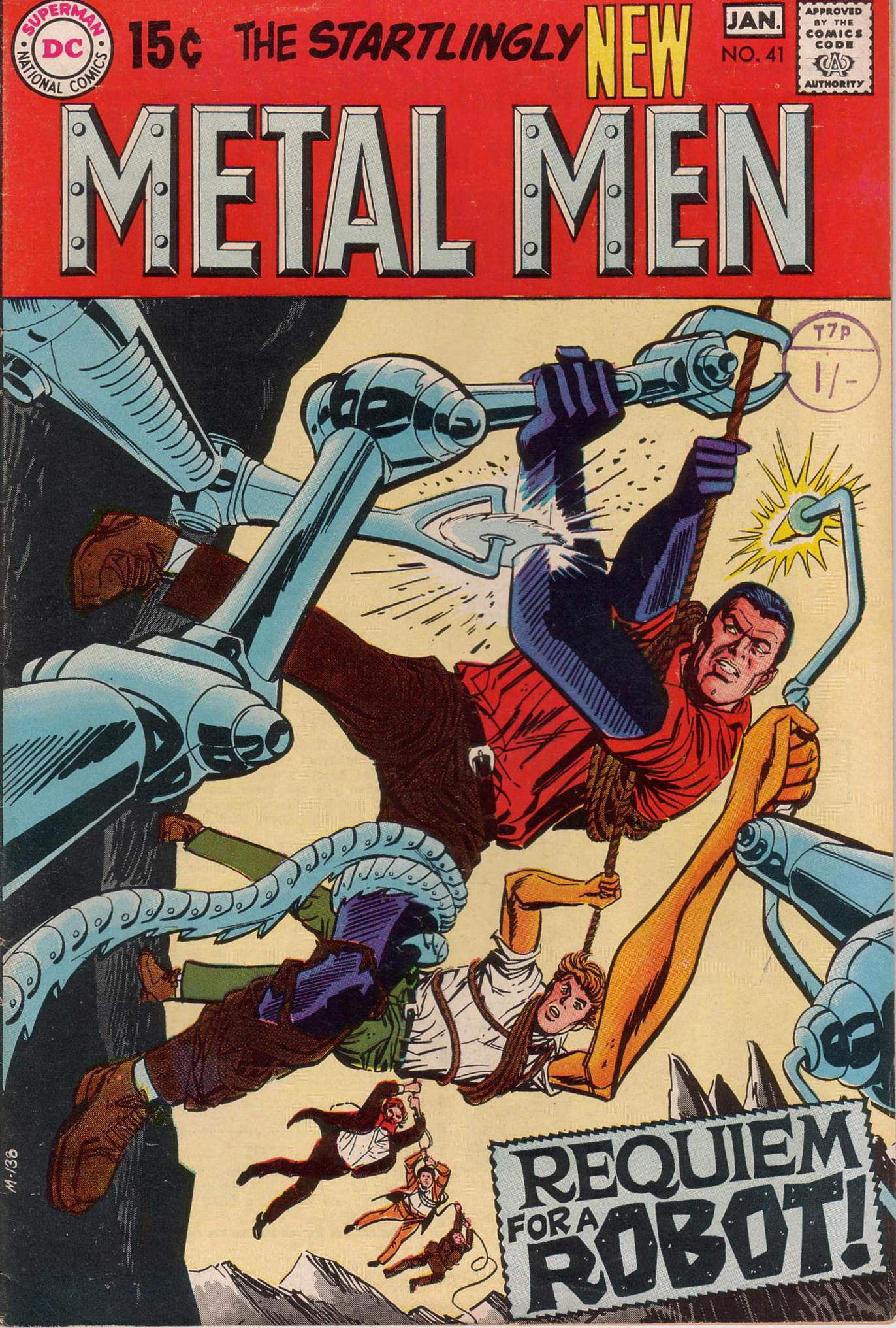 Read online Metal Men (1963) comic - Issue #41