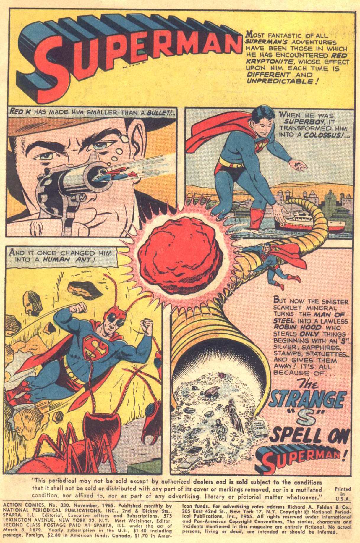 Read online Action Comics (1938) comic - Issue #330